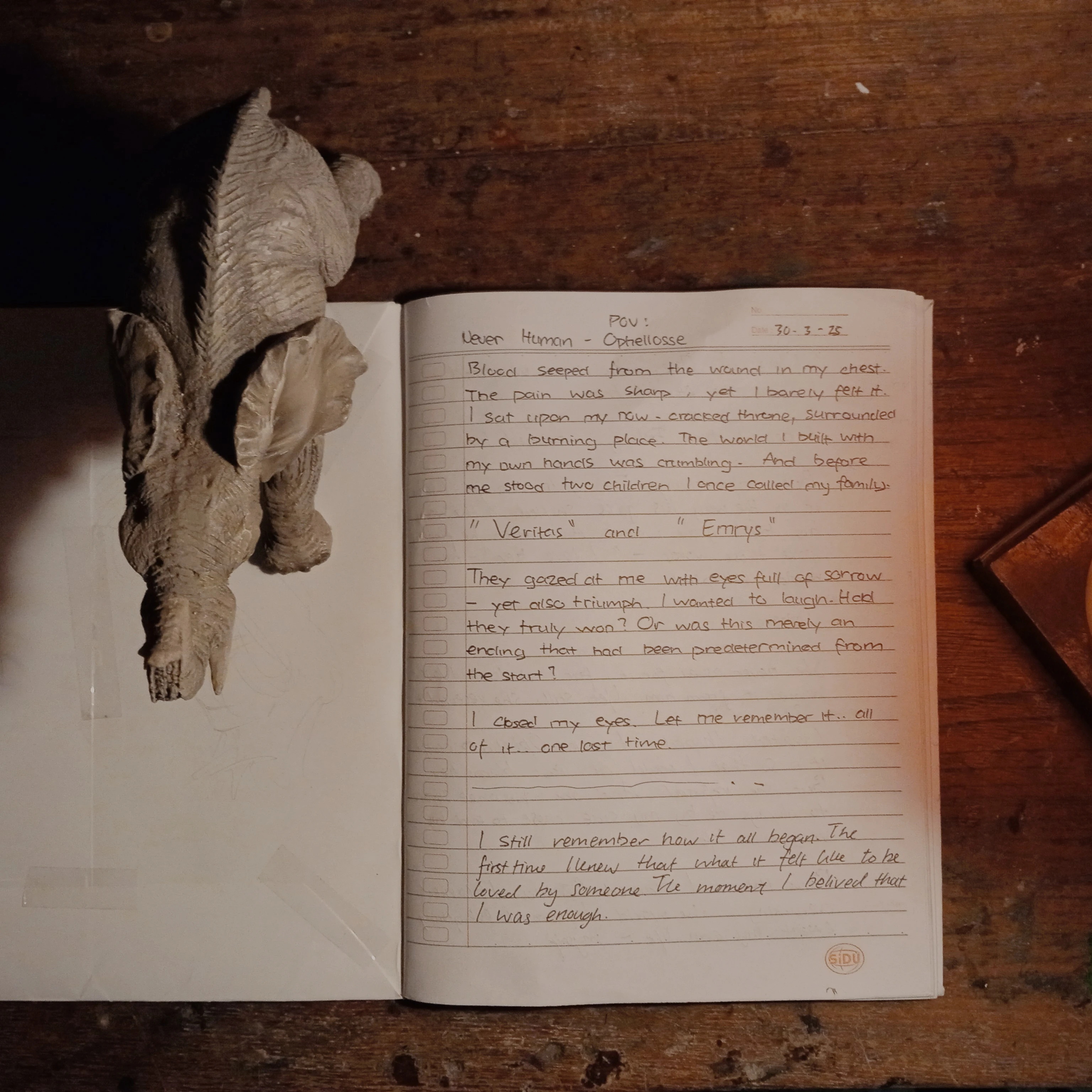 Flash Fiction 🤨 (TW: ENGLISH IS NOT MY FIRST LANGUAGE) | HoYoLAB