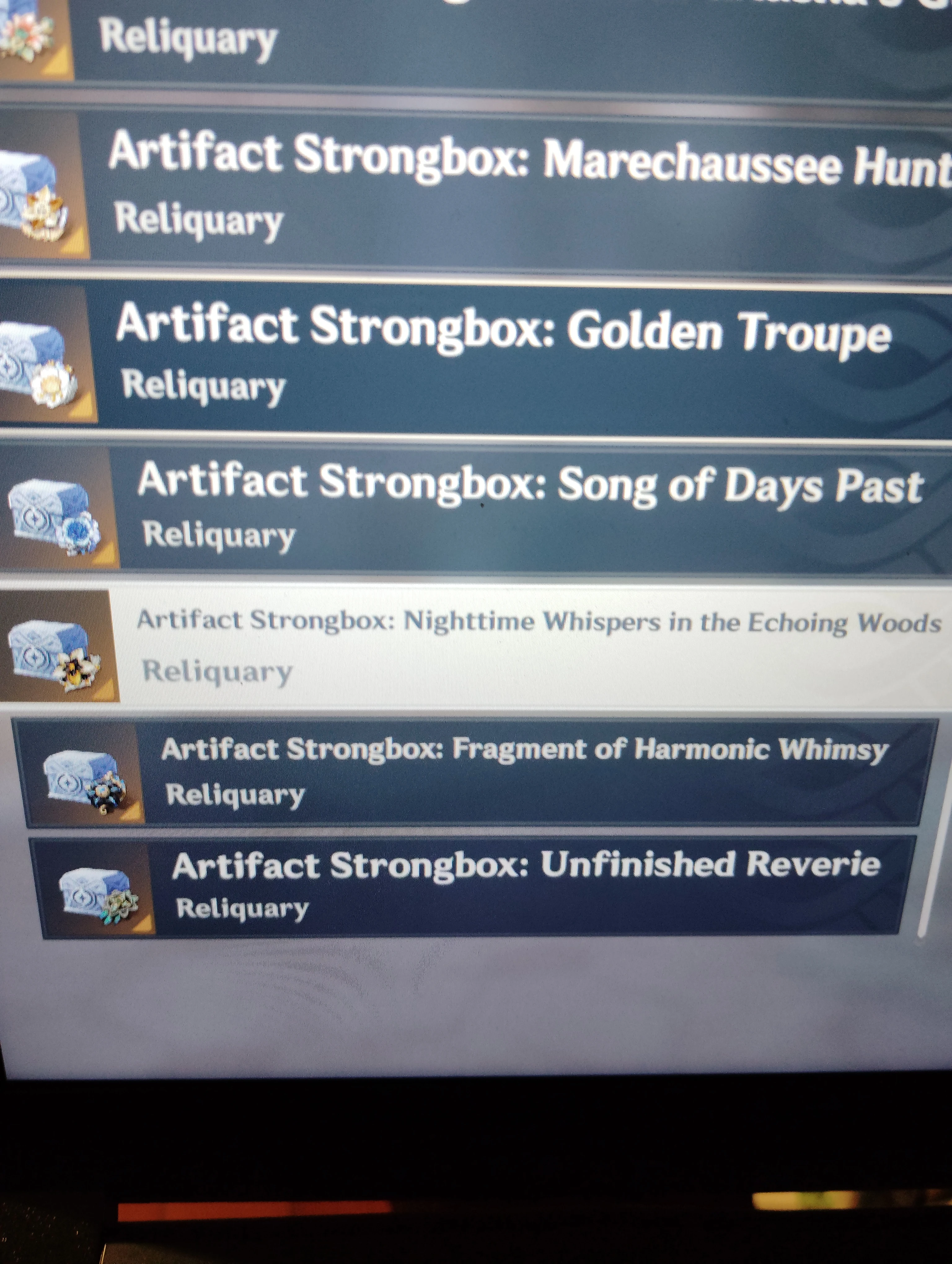 did they seriously remove the good sets and not add the new set Genshin ...