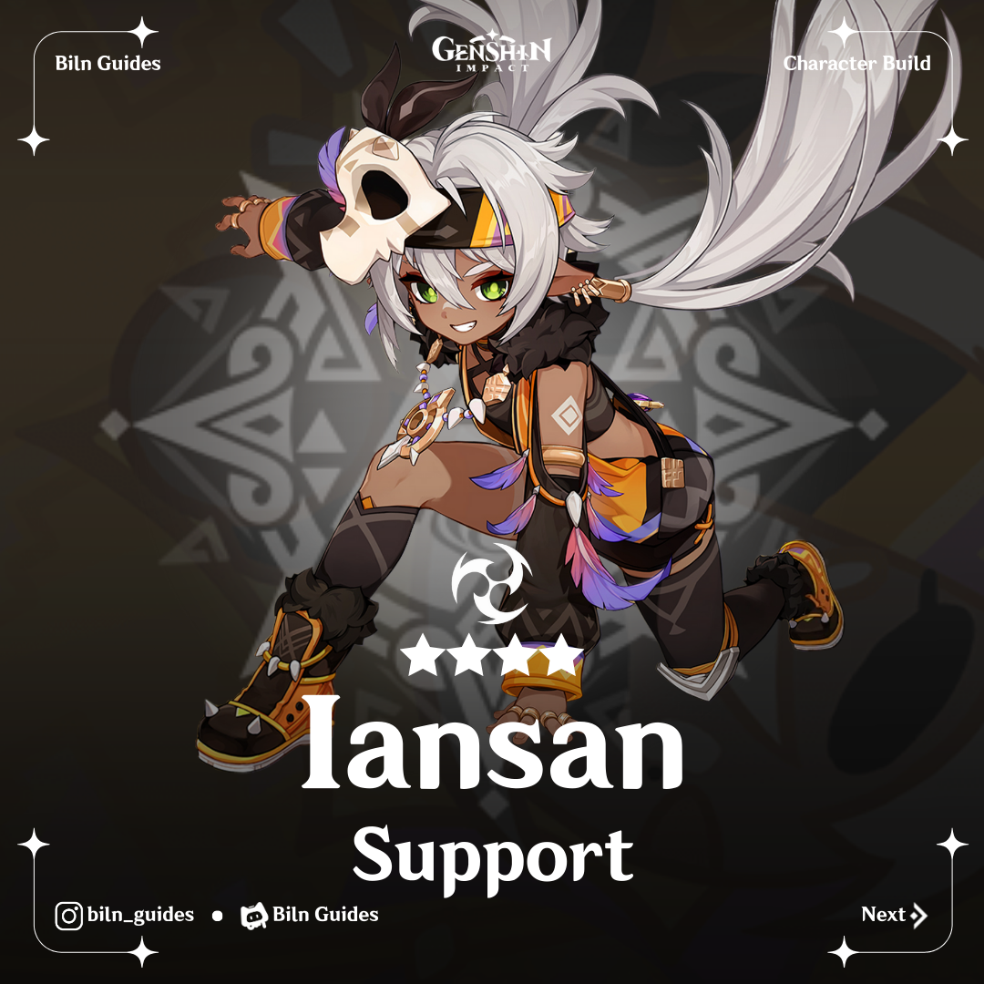 (5.5) Iansan Build Guide as Support Genshin Impact | HoYoLAB
