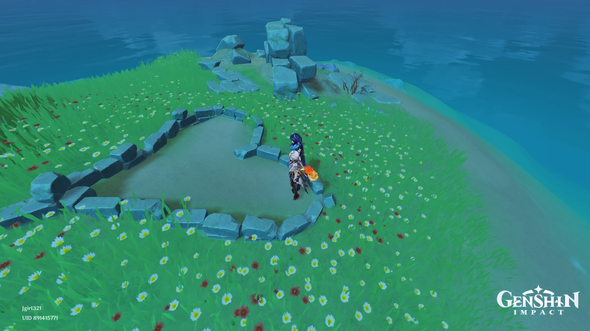 JUST SOME PRETTY HEART- SHAPED PLACES IN GENSHIN 😍 Genshin Impact | HoYoLAB