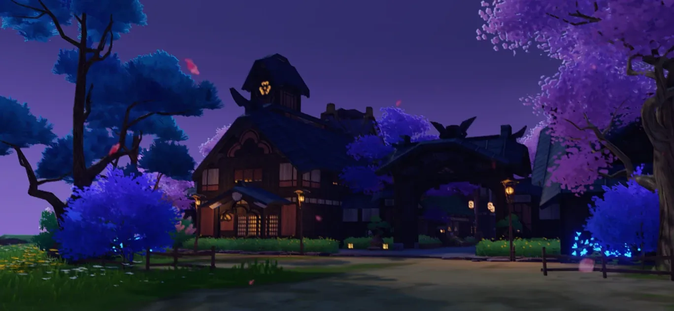 Inazuma Themed Town WIP Genshin Impact | HoYoLAB