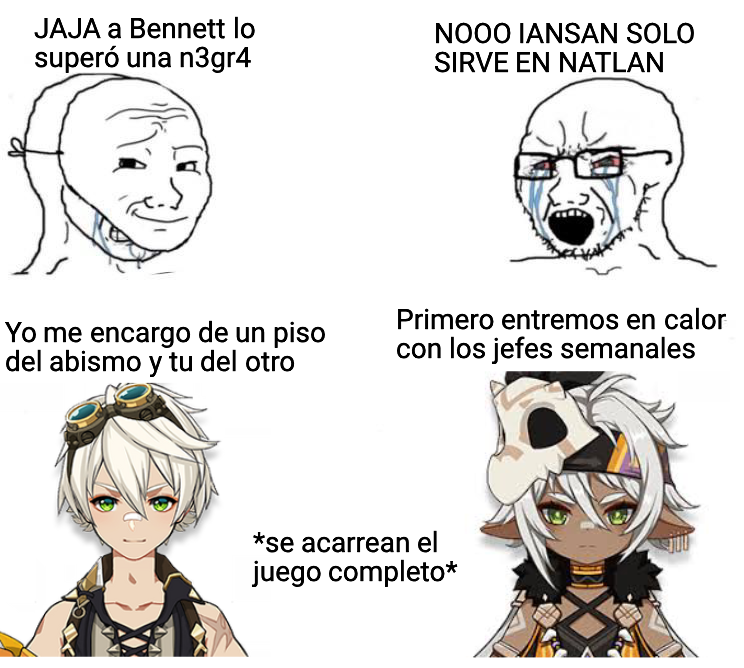 IANSAN VS BENNETT Genshin Impact | HoYoLAB