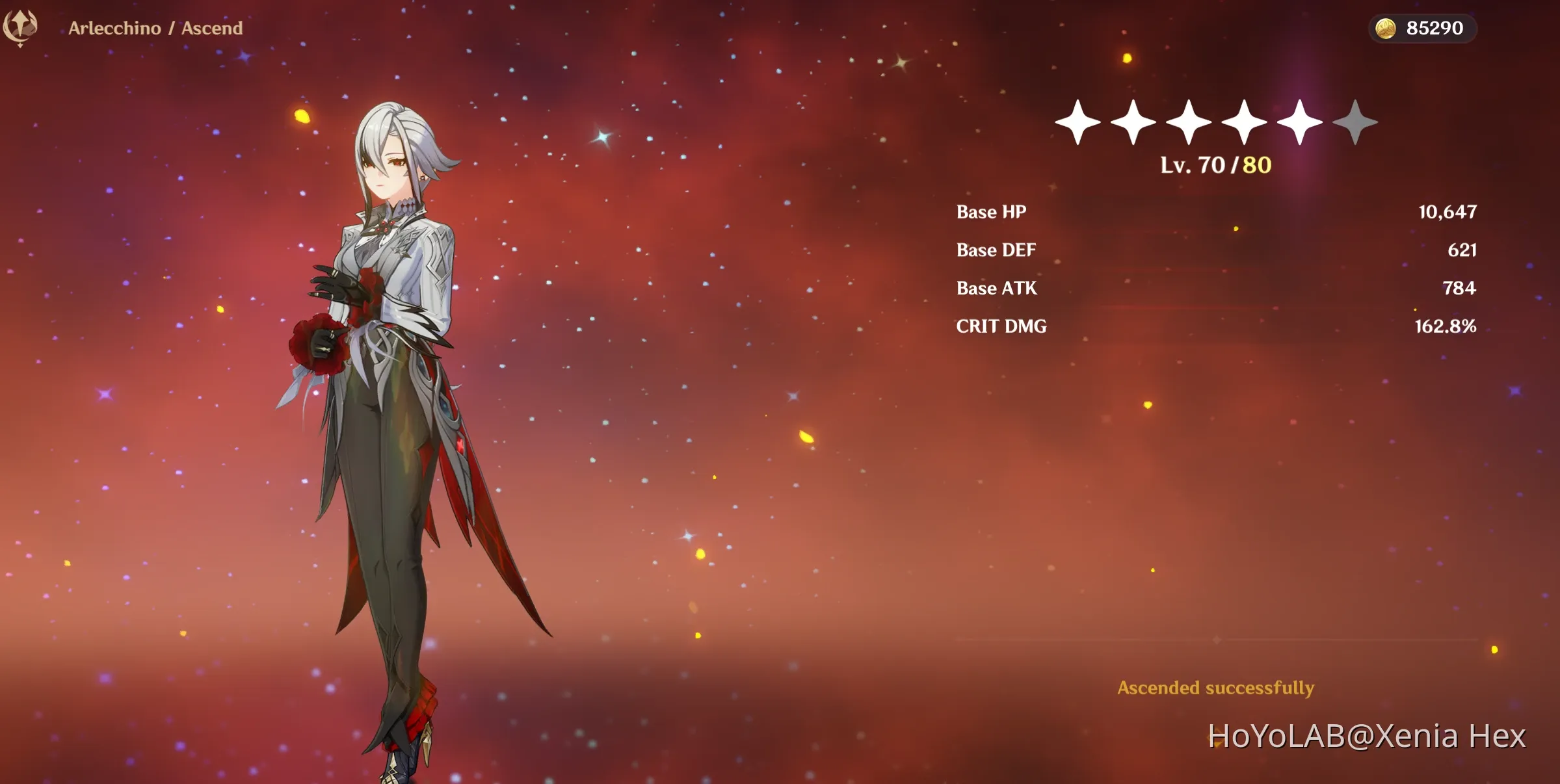 Arlecchino progress: Ascension 5 Genshin Impact | HoYoLAB