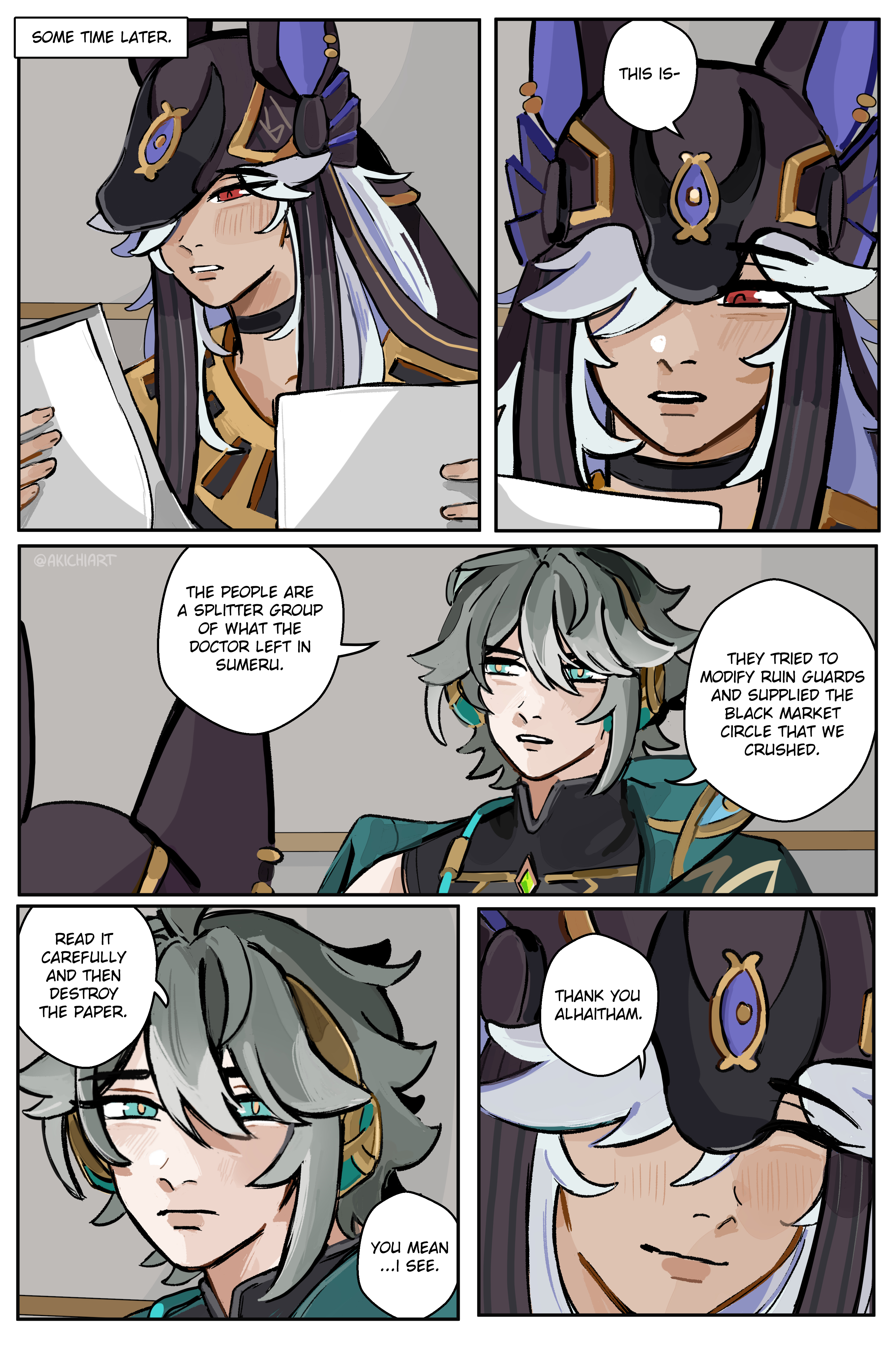 Hurt and Comfort END [Cynonari Comic] Genshin Impact | HoYoLAB