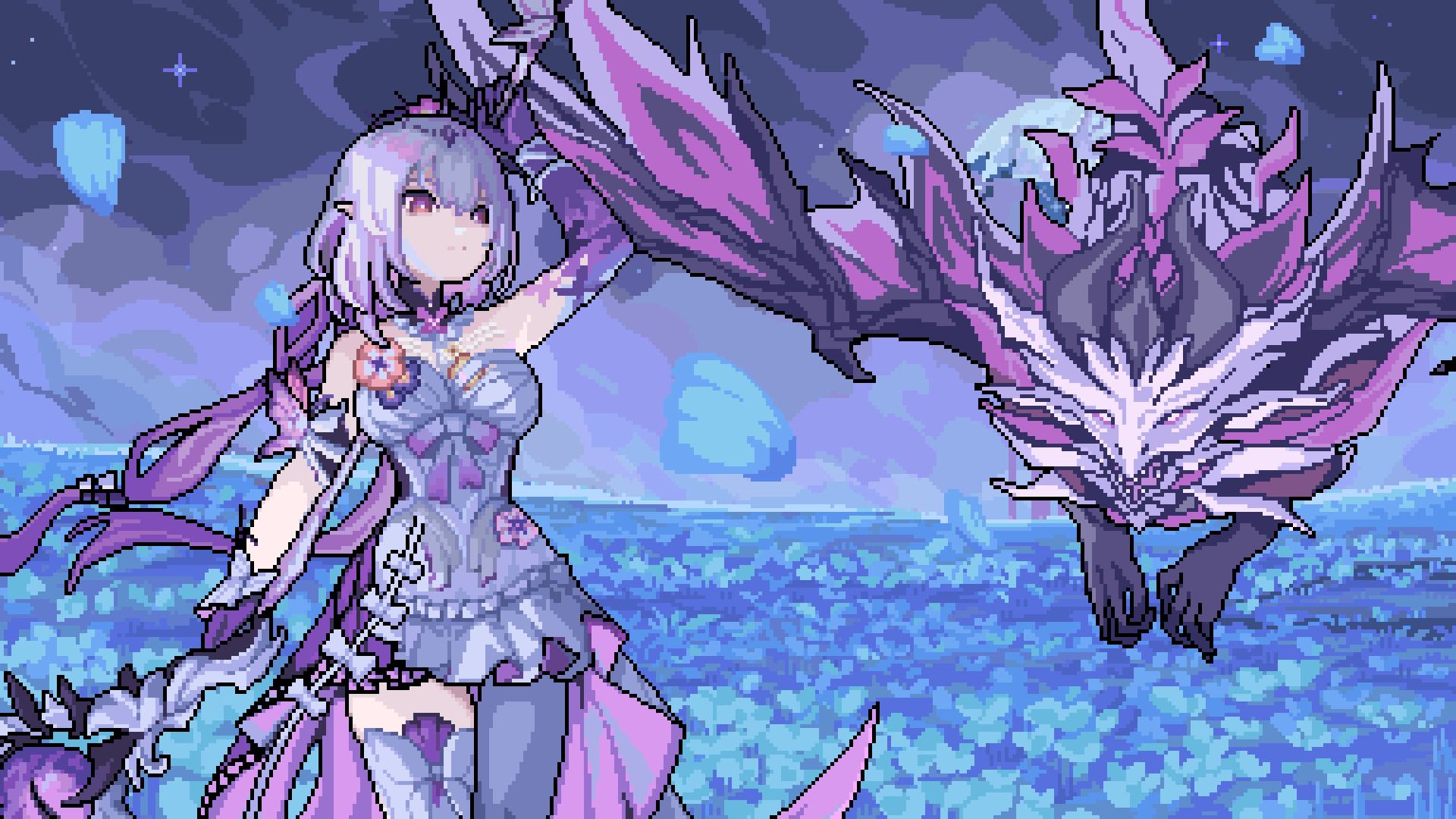 Castorice pixel art animation🦋 Honkai: Star Rail | HoYoLAB