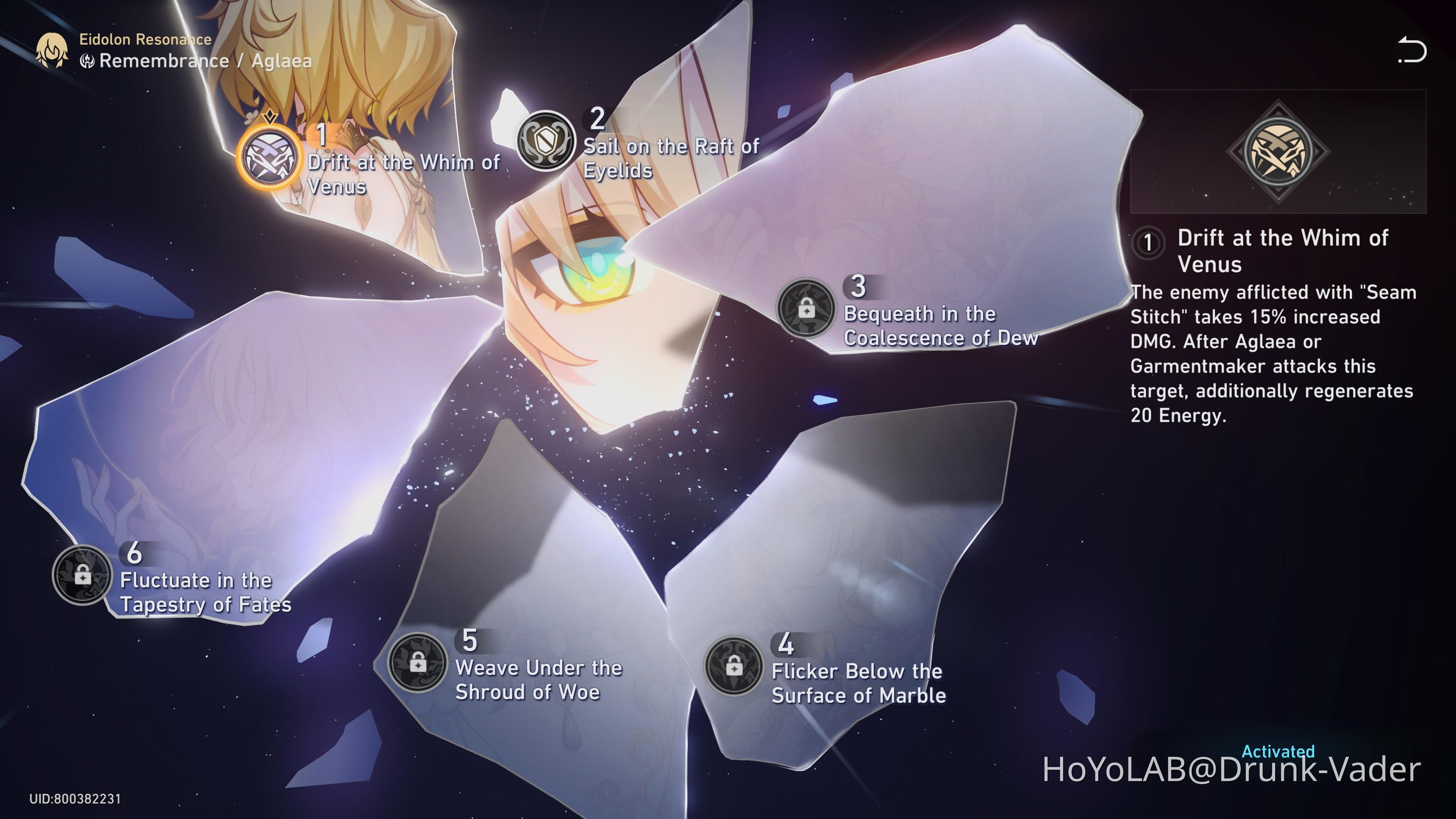 Sharing my Aglaea pulls ⚡🧵 (also got E6 Clara, see pics at the end ...