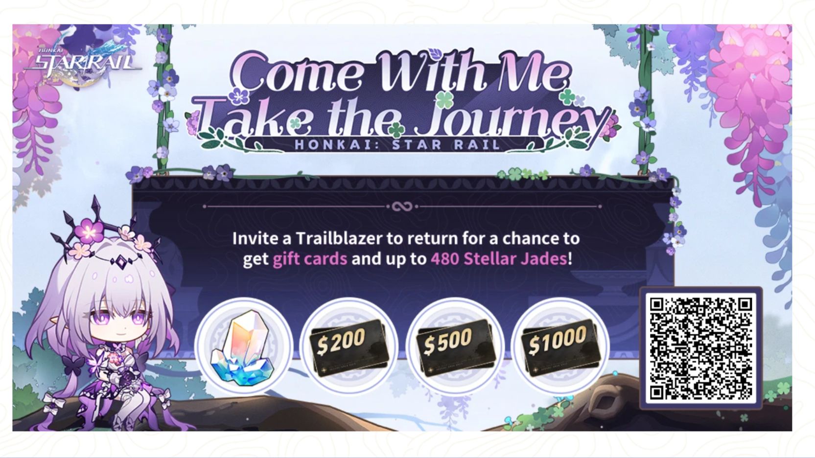 Star Rail returning player invite link