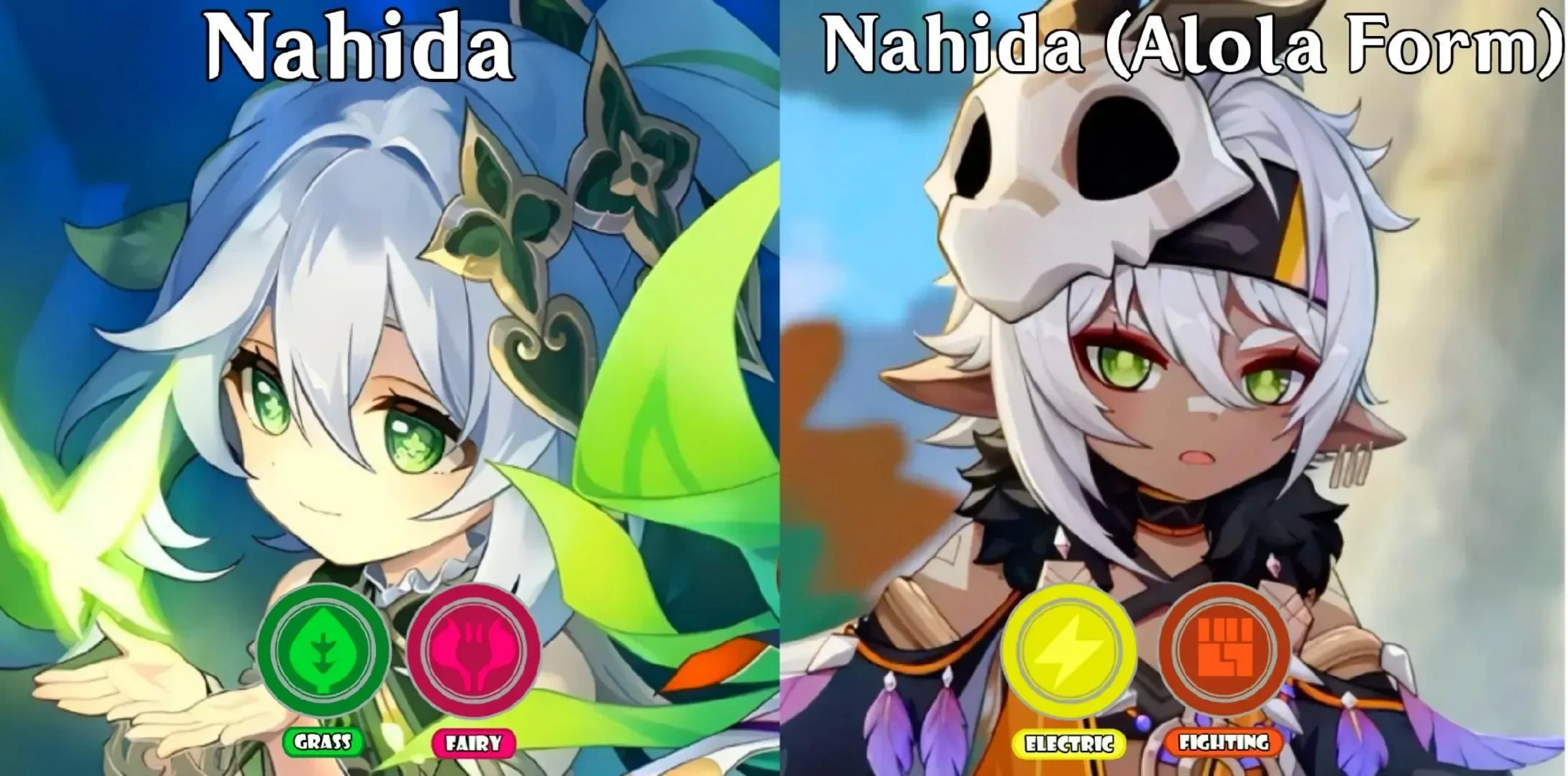 Ya hablando en serio, Iansán es pariente de Nahida no? Genshin Impact ...