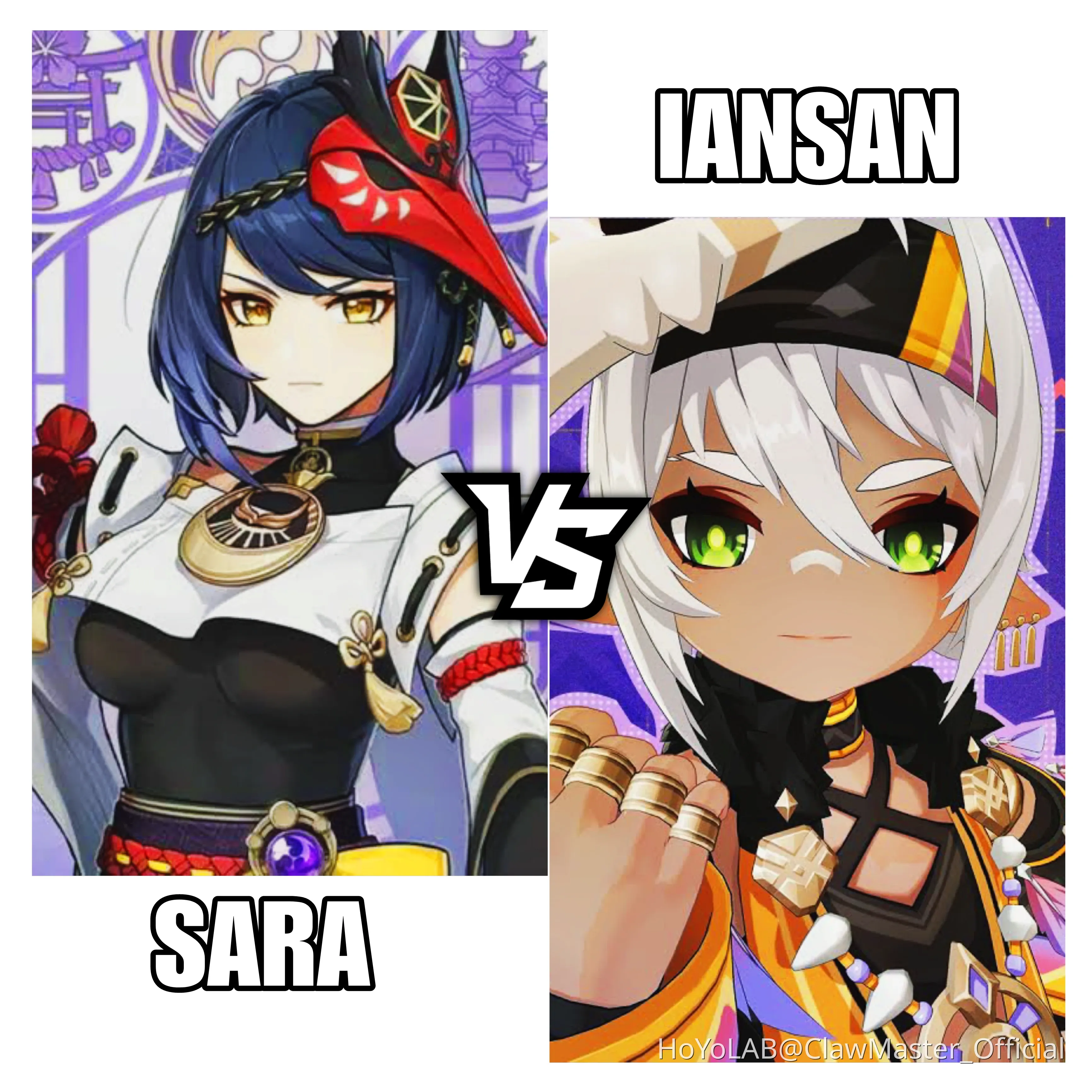 IANSAN Vs SARA RAIDEN OVERLOAD BEST SUPPORT Genshin Impact | HoYoLAB