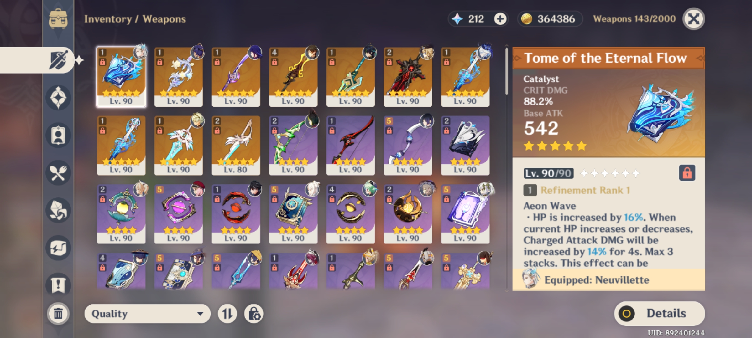 my furina weapon Genshin Impact | HoYoLAB