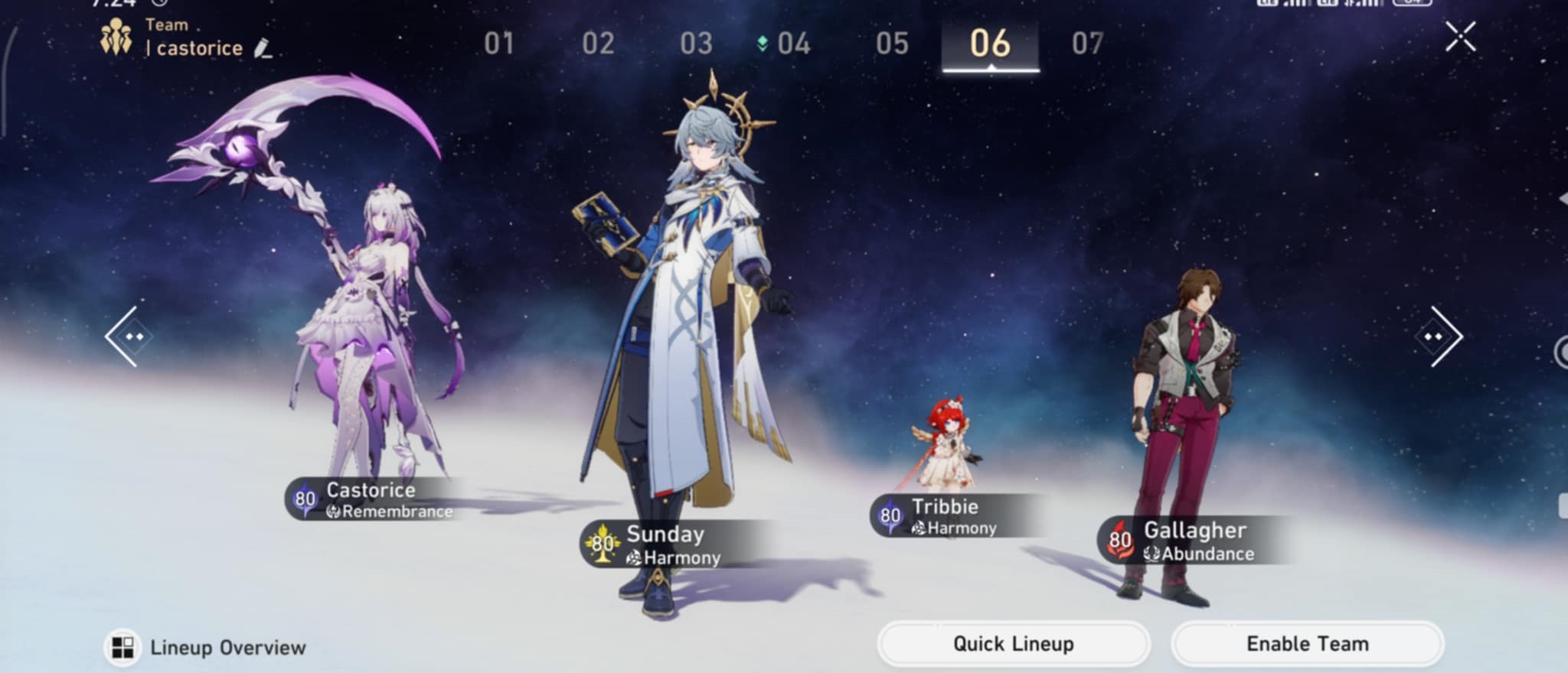 I grab free time to pull for Castorice