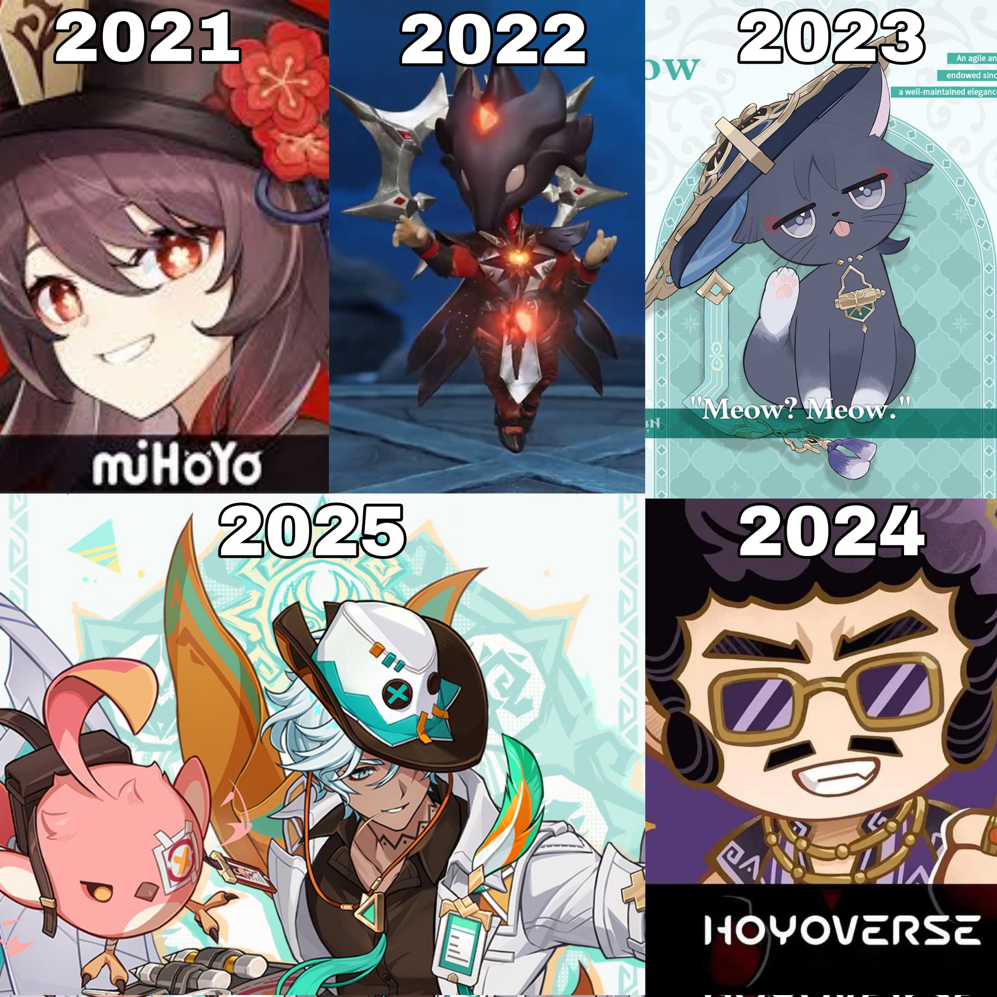 Genshin April Fools through years Genshin Impact | HoYoLAB