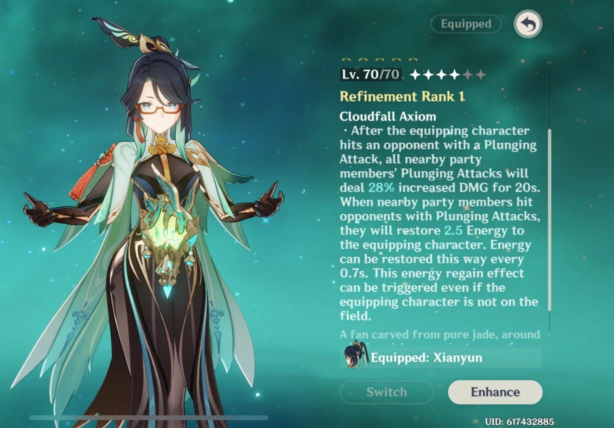 dps xianyun weapon? Genshin Impact | HoYoLAB