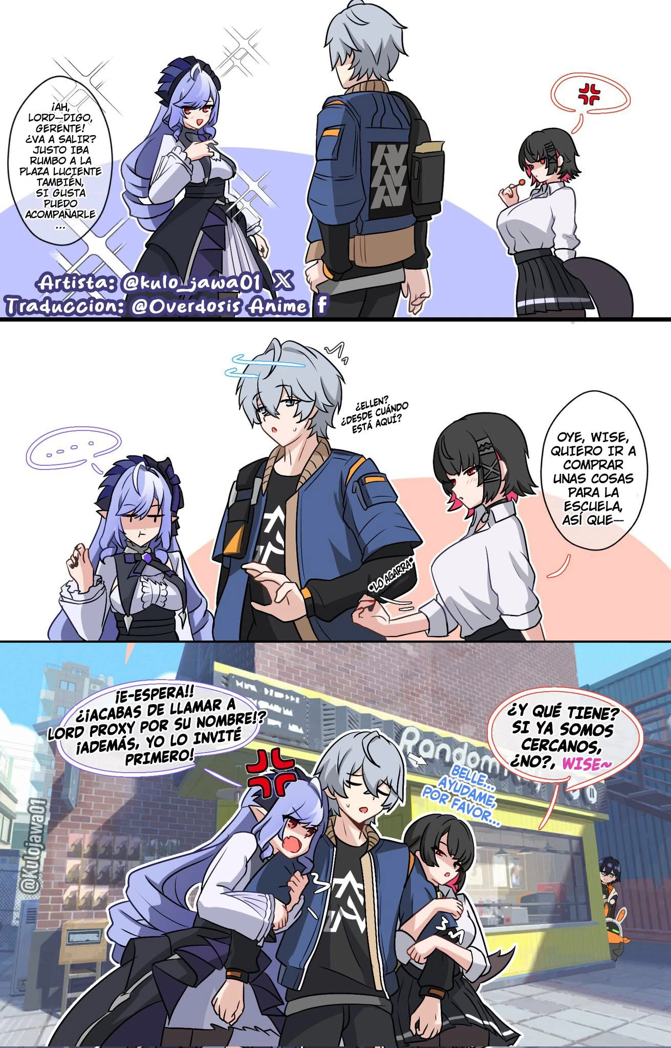 Vampira vs Tiburón 🦇v🦈 (Vivían vs Ellen) Zenless Zone Zero | HoYoLAB