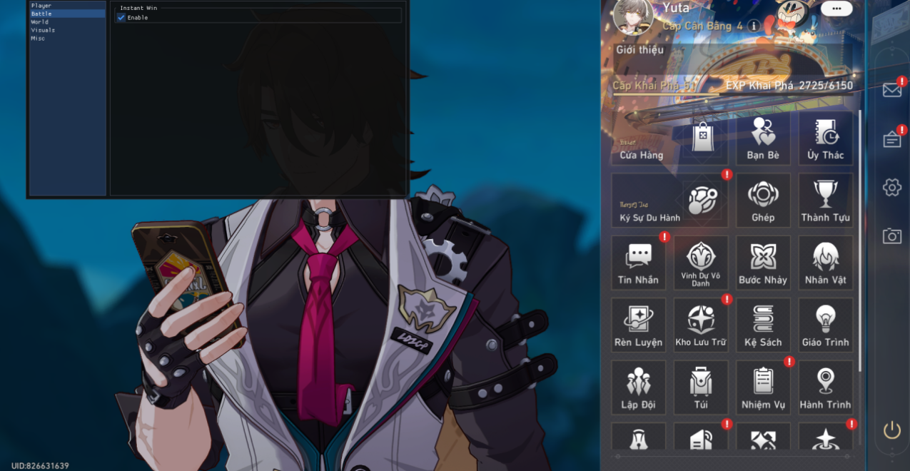 Tôi bị gạ tool hsr mng rp uid này nhá Honkai: Star Rail | HoYoLAB