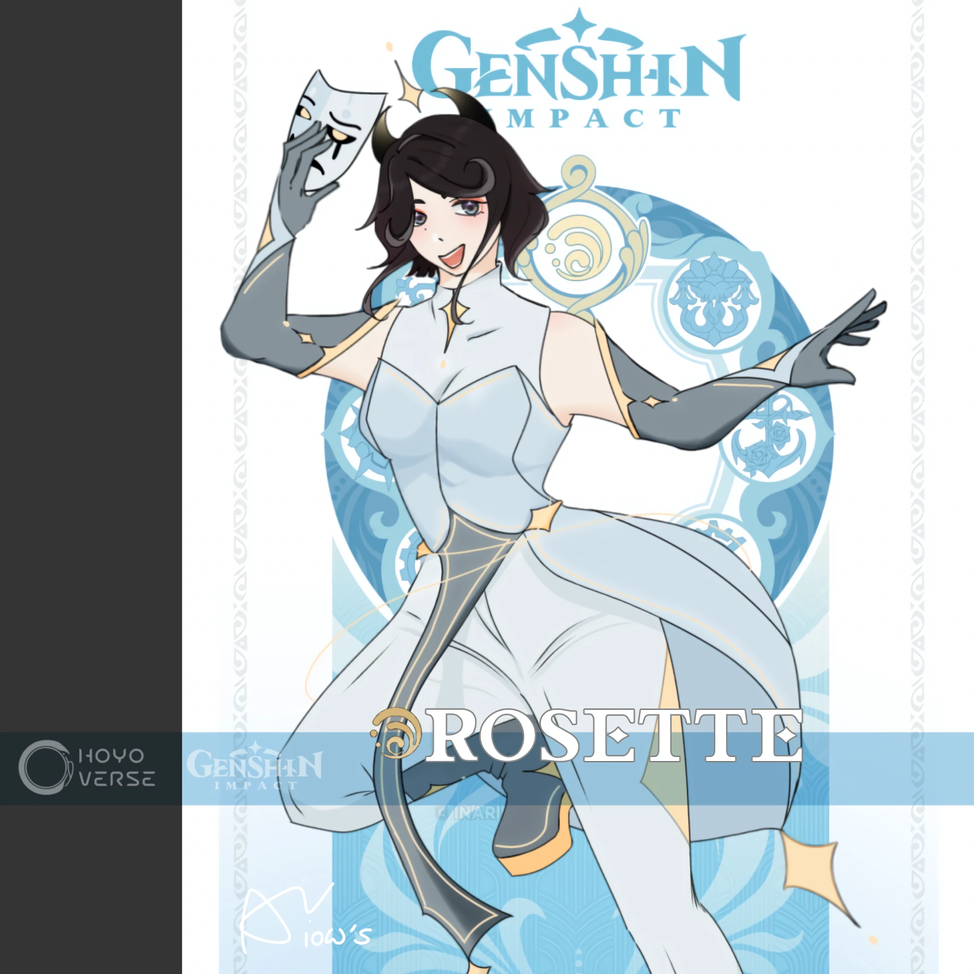 Rosette introduction (OC) Genshin Impact | HoYoLAB
