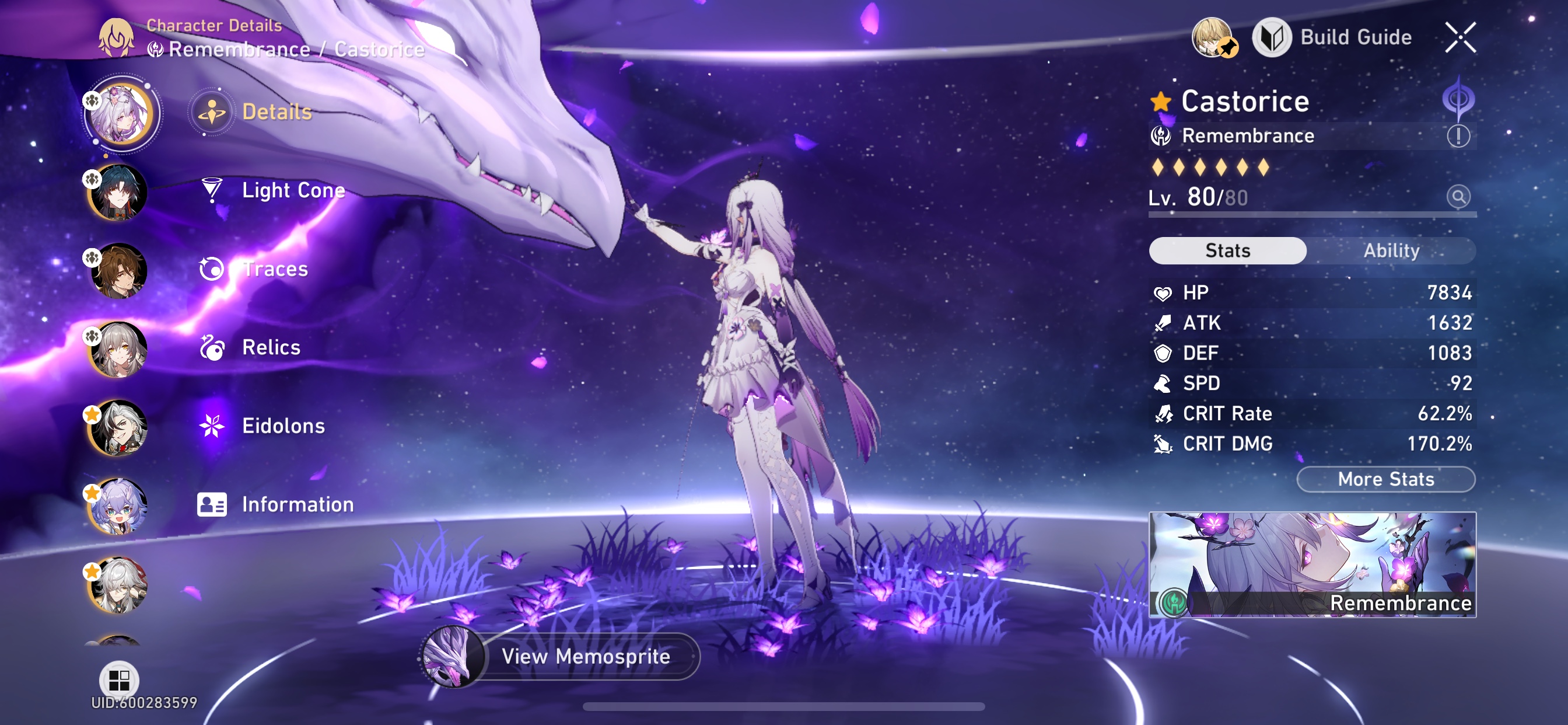 My castorice build + how my pulls went! Honkai: Star Rail | HoYoLAB