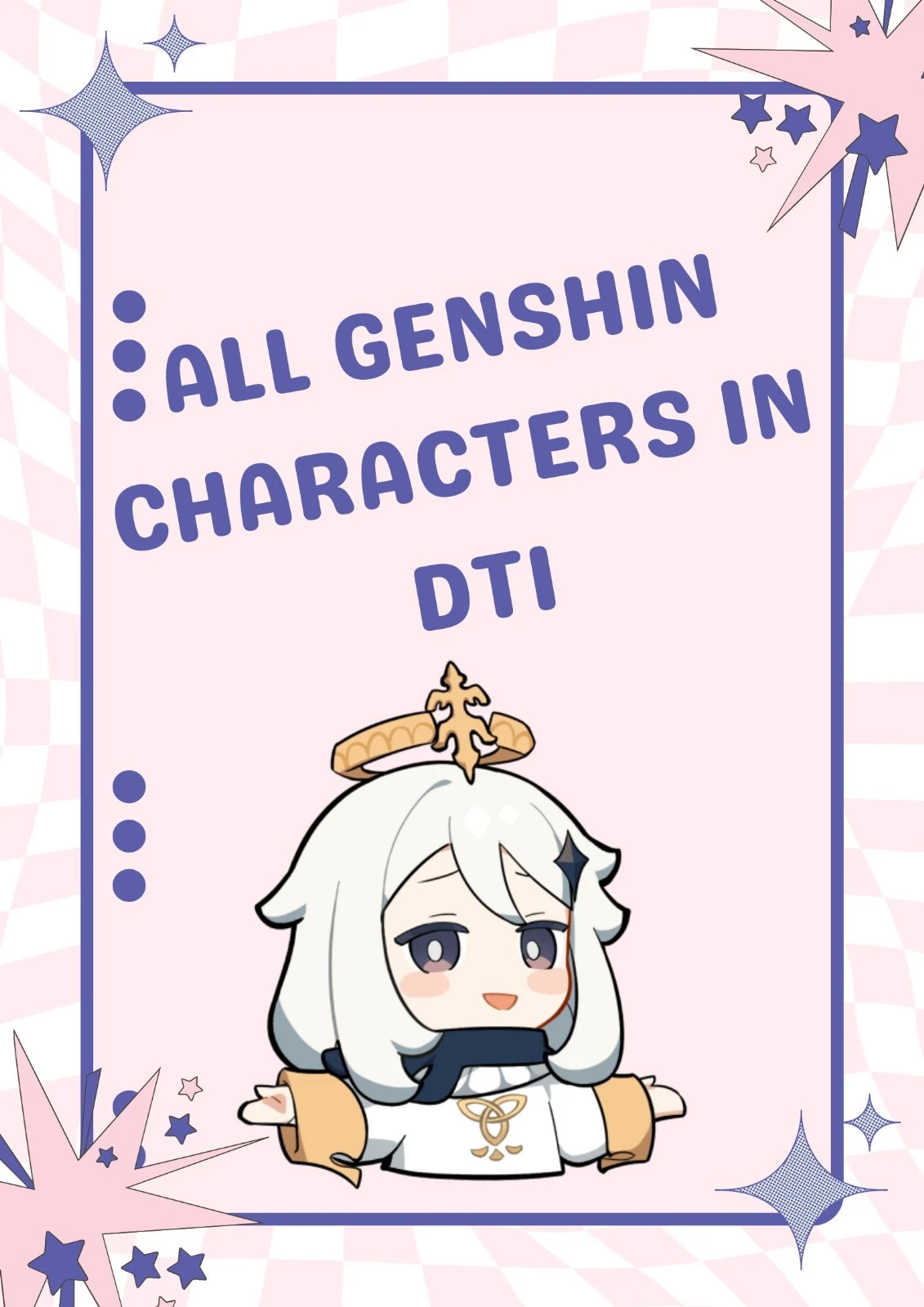 All Genshin Impact characters in Dress to Impress! (DTI) Genshin Impact ...