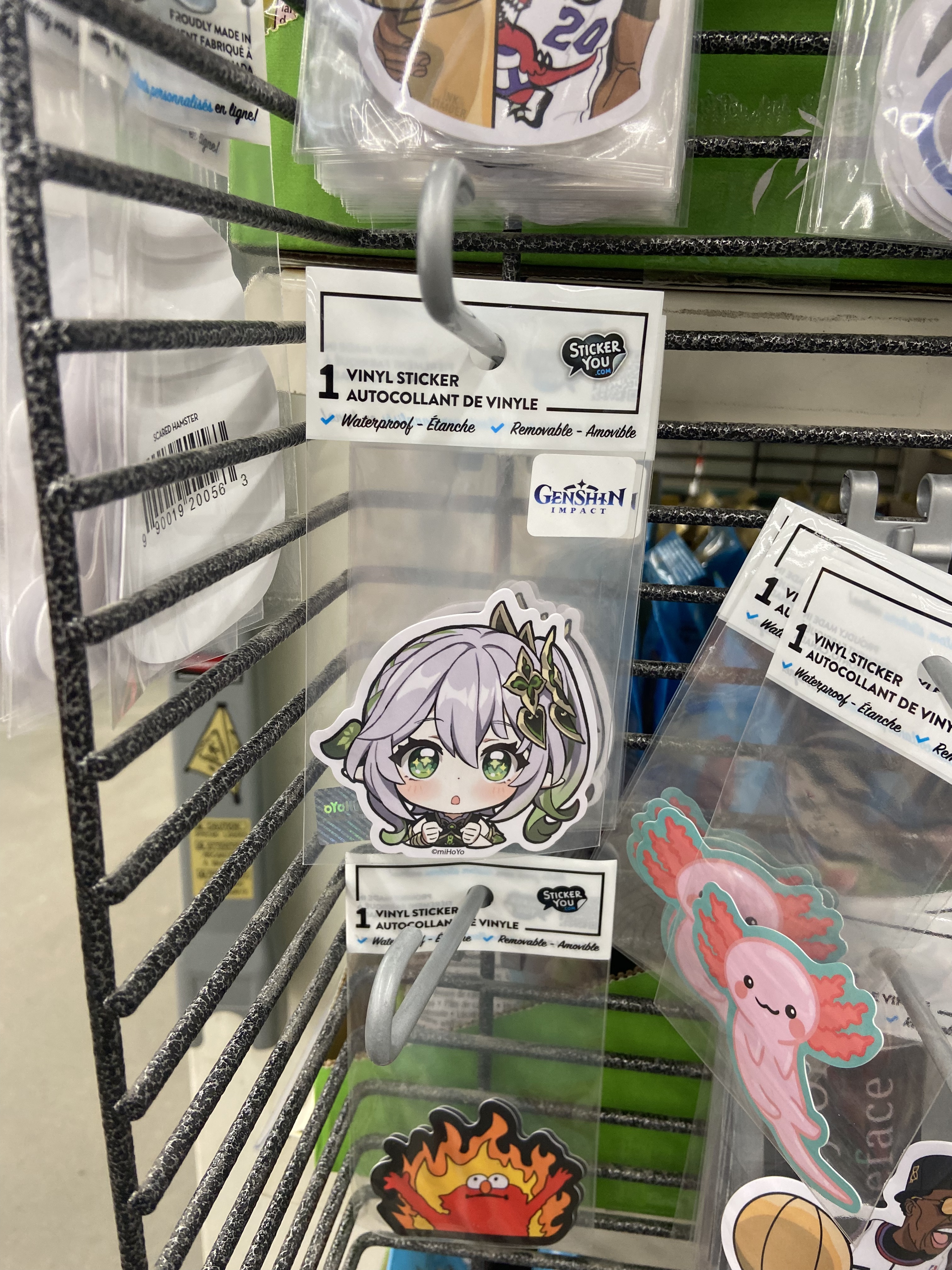 GENSHIN STICKERS AT MY WALMART?!?!? | HoYoLAB