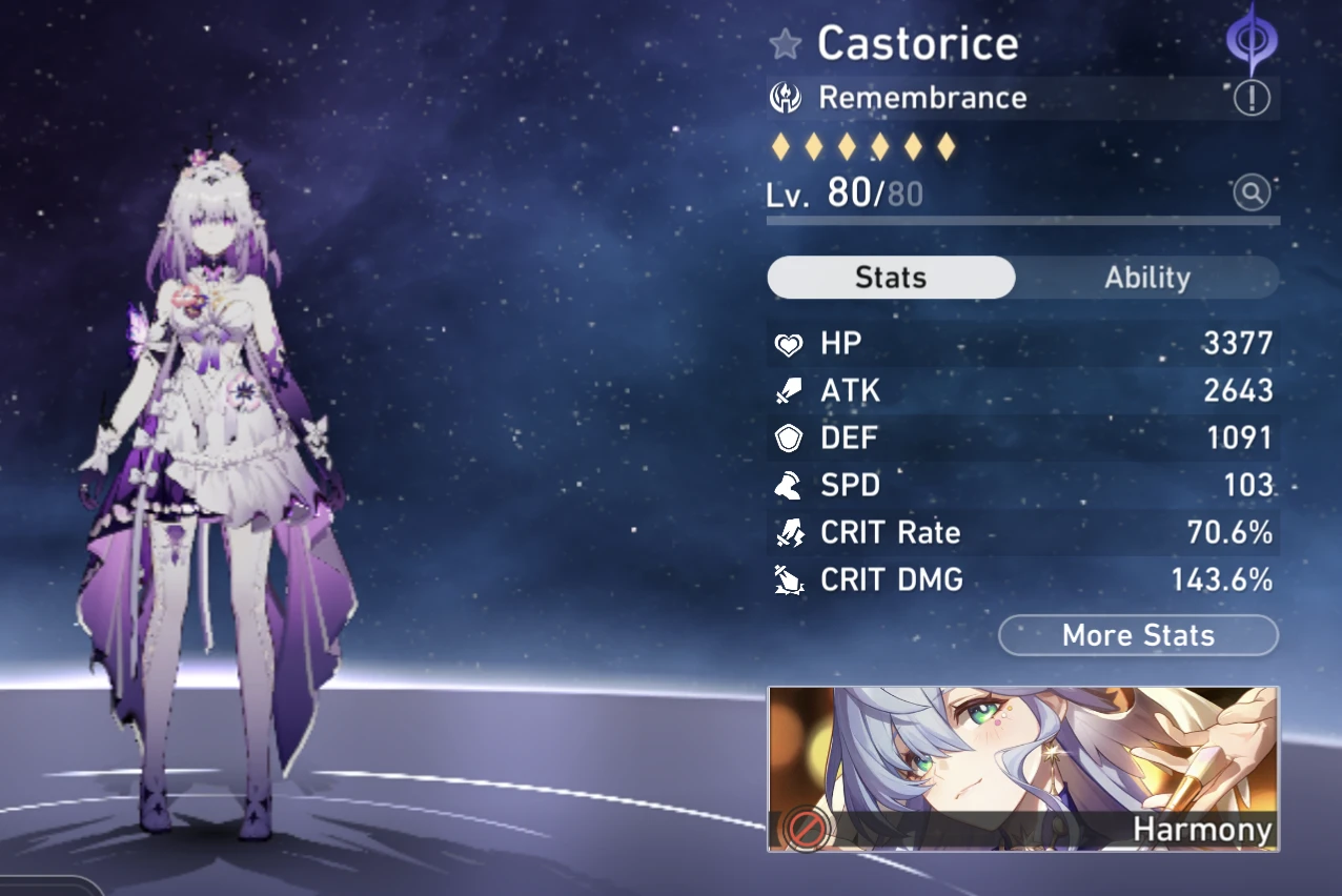 worlds best castorice build (#1 in NA) Honkai: Star Rail | HoYoLAB