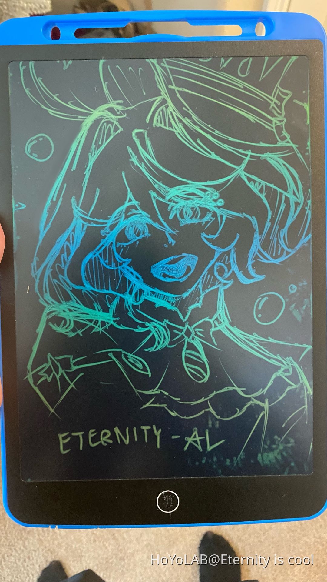 Tried drawing Furina on this tablet thing Genshin Impact | HoYoLAB