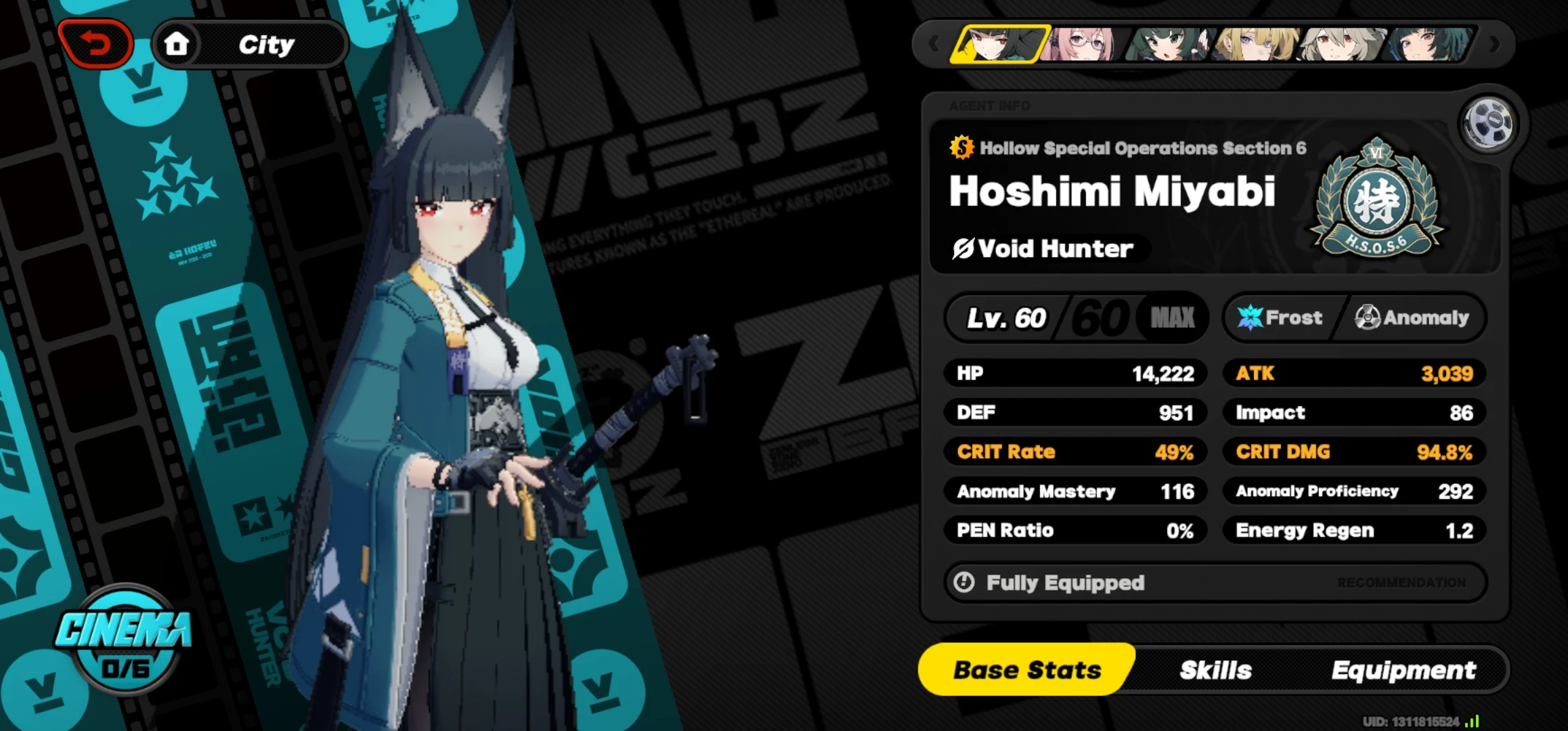 How can I improve my Miyabi build Zenless Zone Zero | HoYoLAB