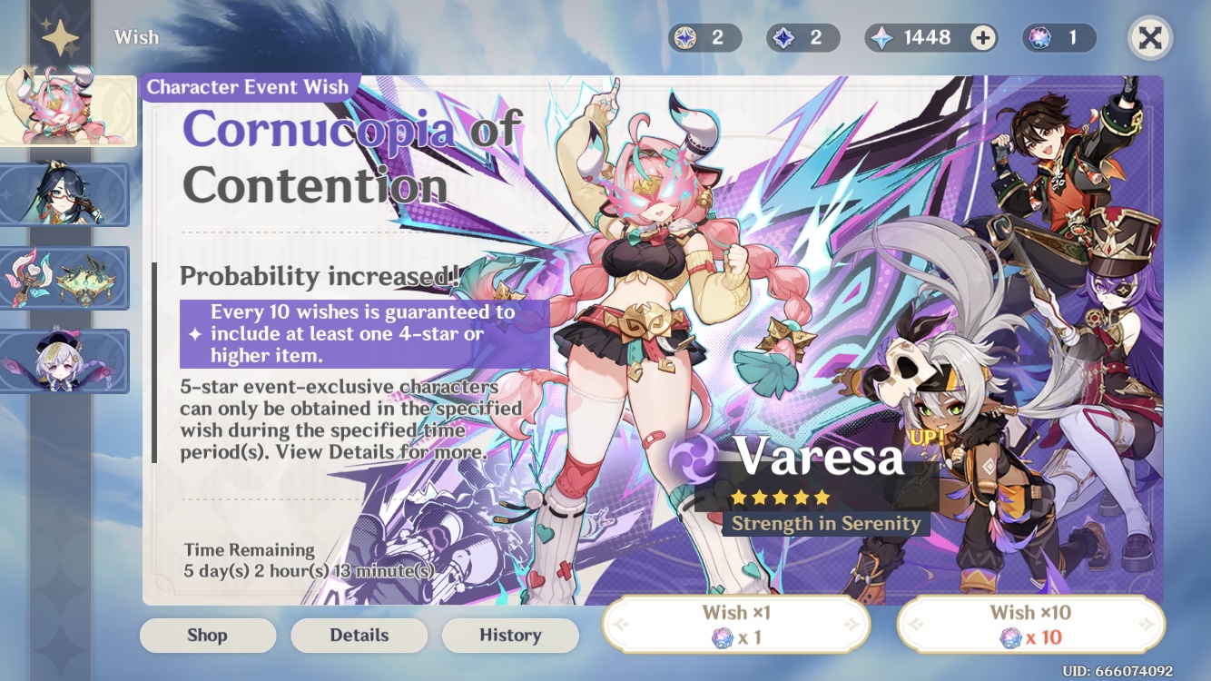 Day 5 trying to save for c6 arlecchino (I just need 4 copies) Genshin Impact | HoYoLAB