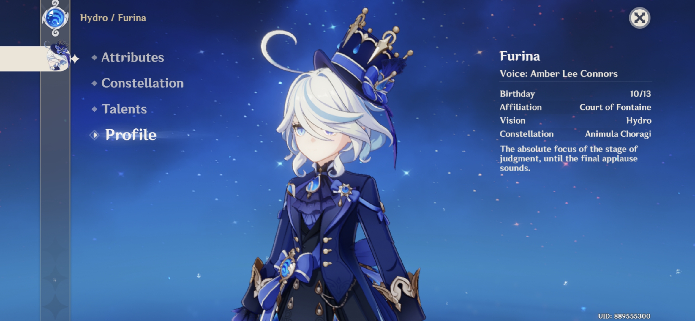 I found another one with Furina this time! (Same VA, Different ...