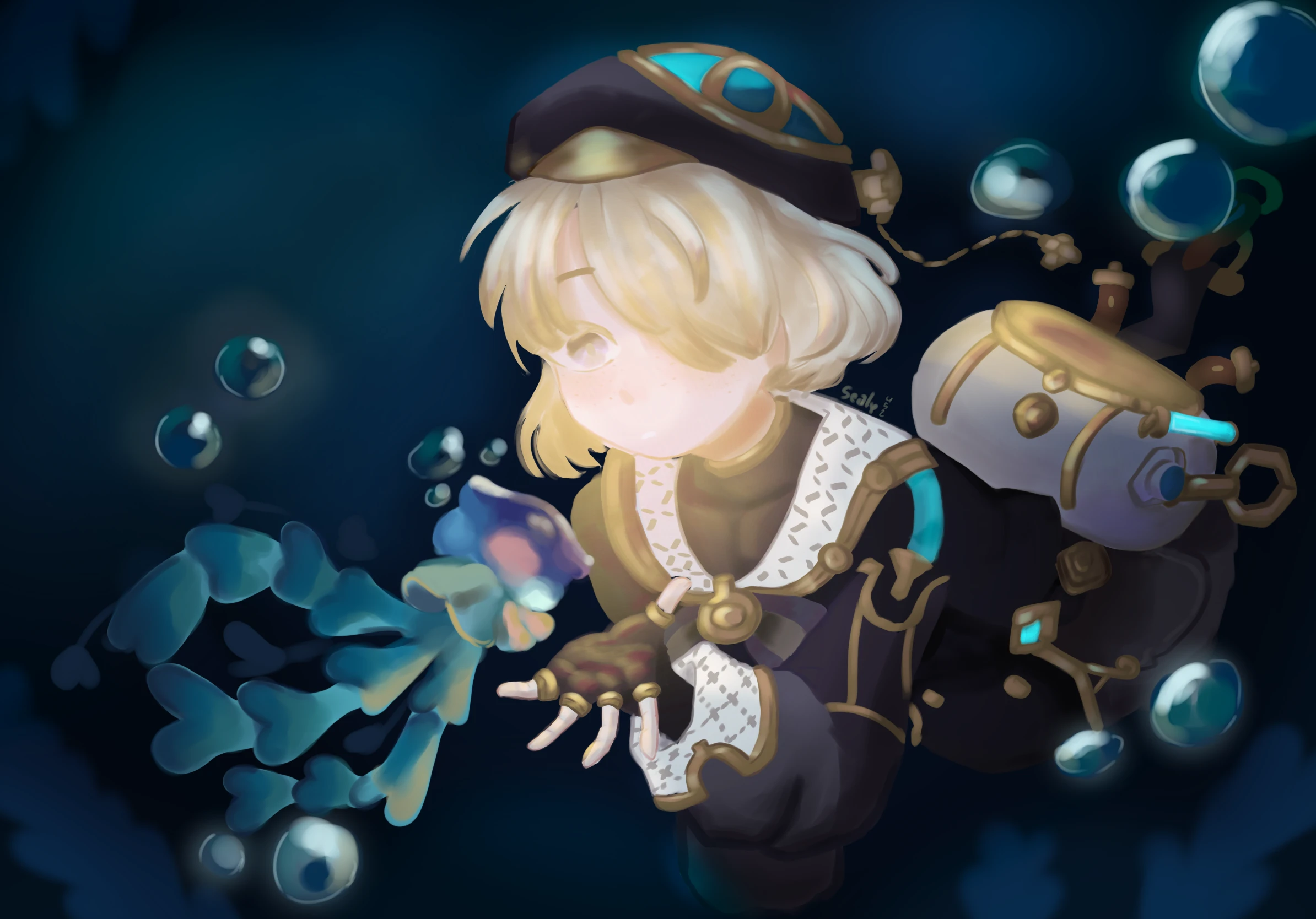 Freminet fanart Genshin Impact | HoYoLAB