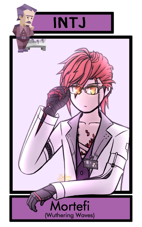 INTJ: Mortefi! | Drawing my Favorite Characters for each MBTI! | HoYoLAB