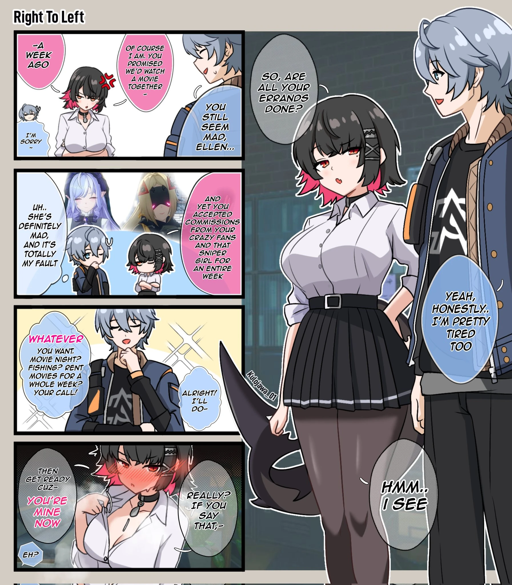 Ellen Joe Comics That Make Me Go🥰 Zenless Zone Zero | HoYoLAB