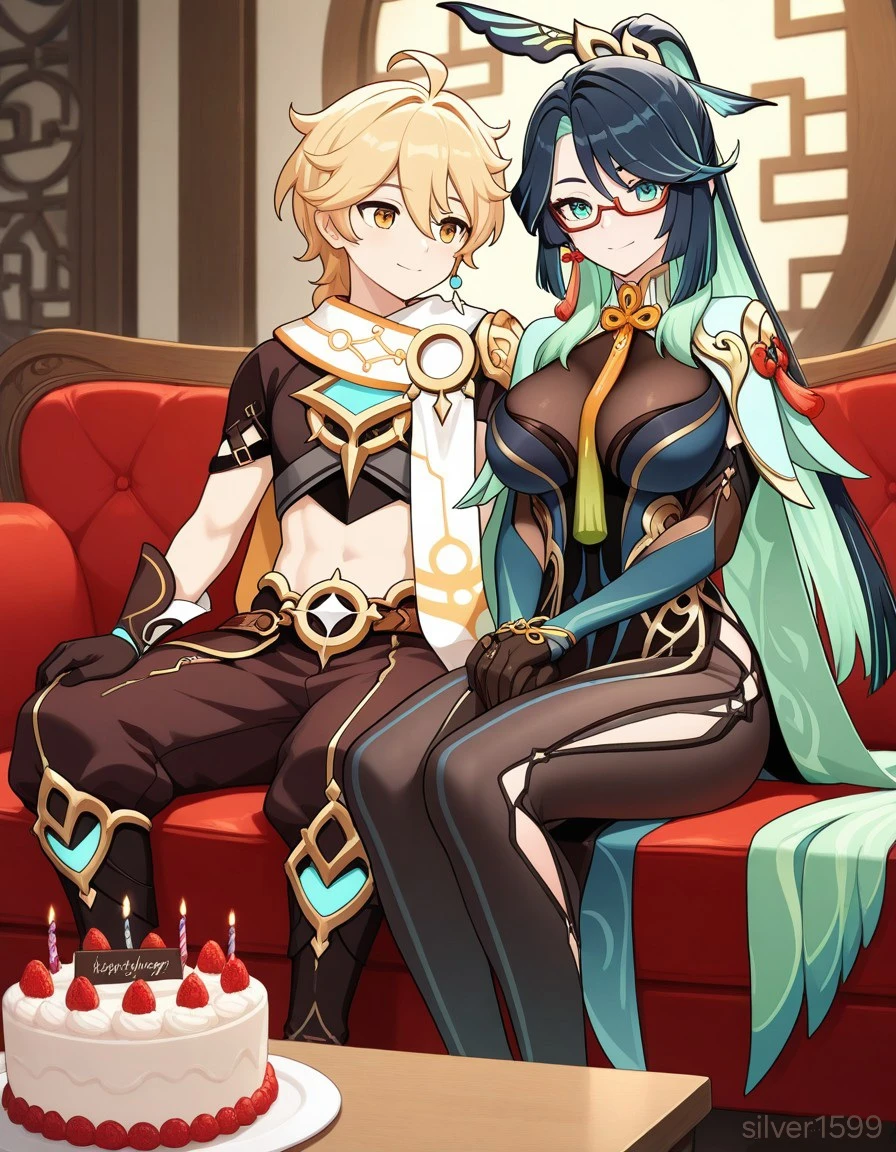 happy birthday mother in law xianyun 💛 xianyun x aether. for the full story view the post ...