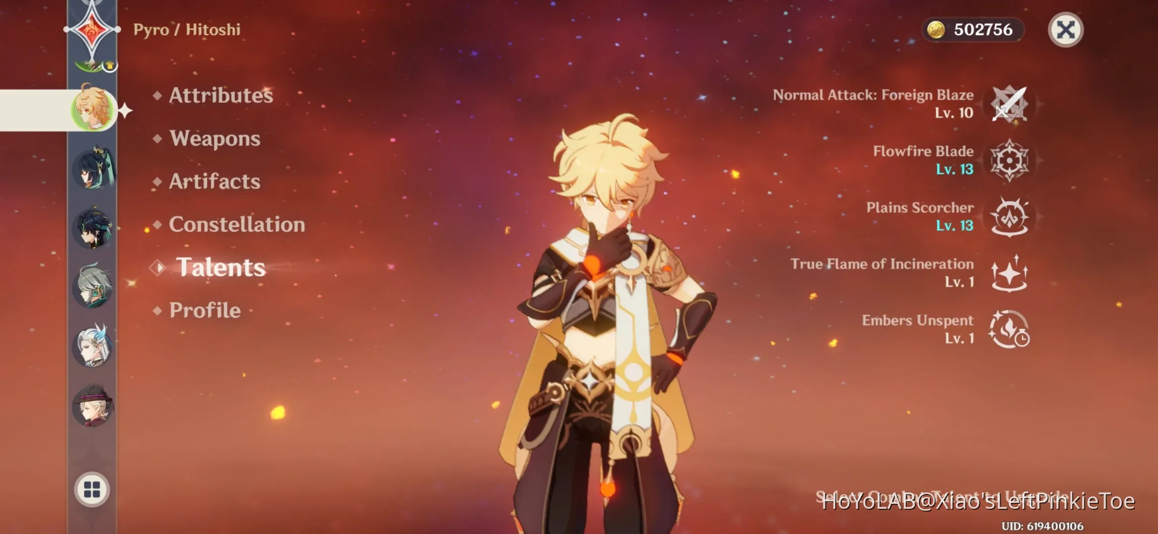 current triple crowned characters Genshin Impact | HoYoLAB