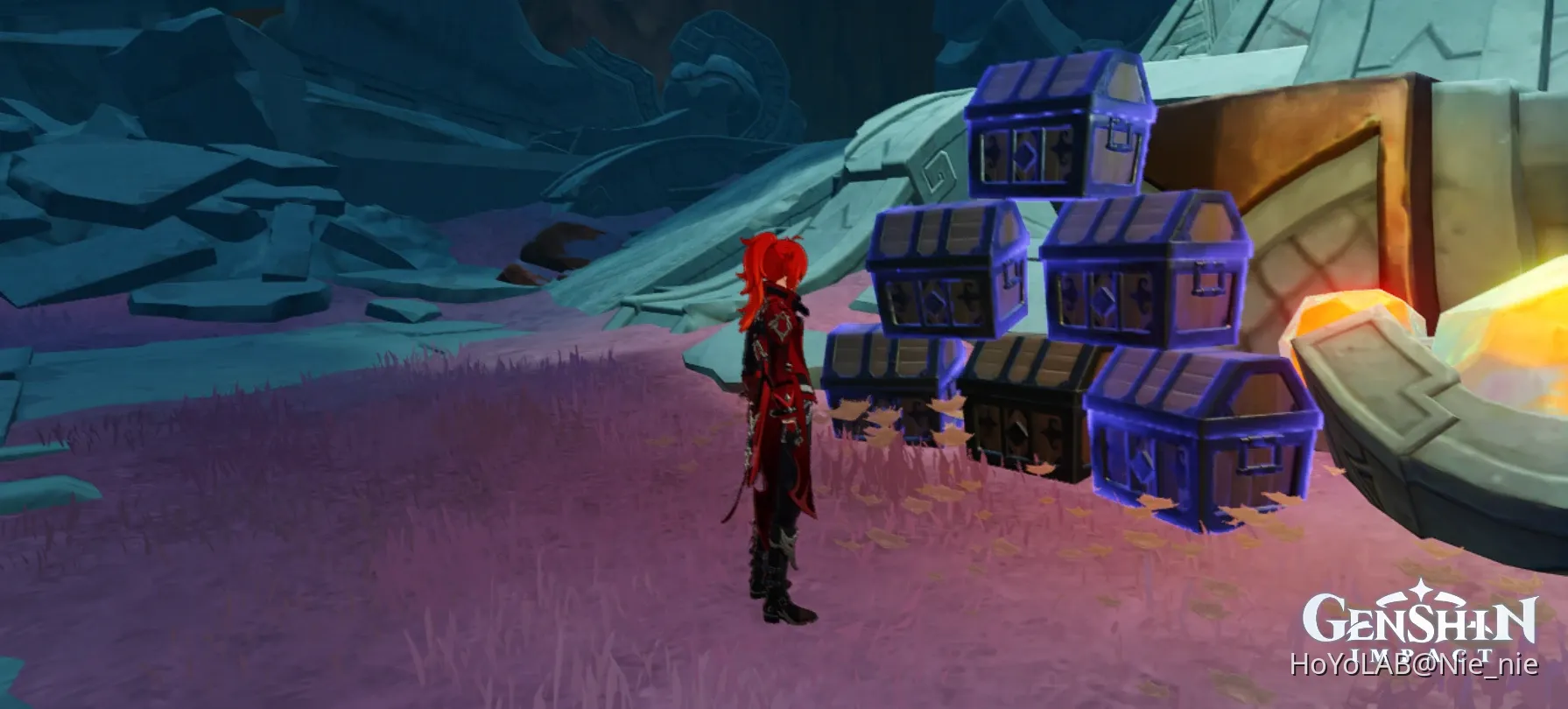 Diluc in pyro nation Genshin Impact | HoYoLAB