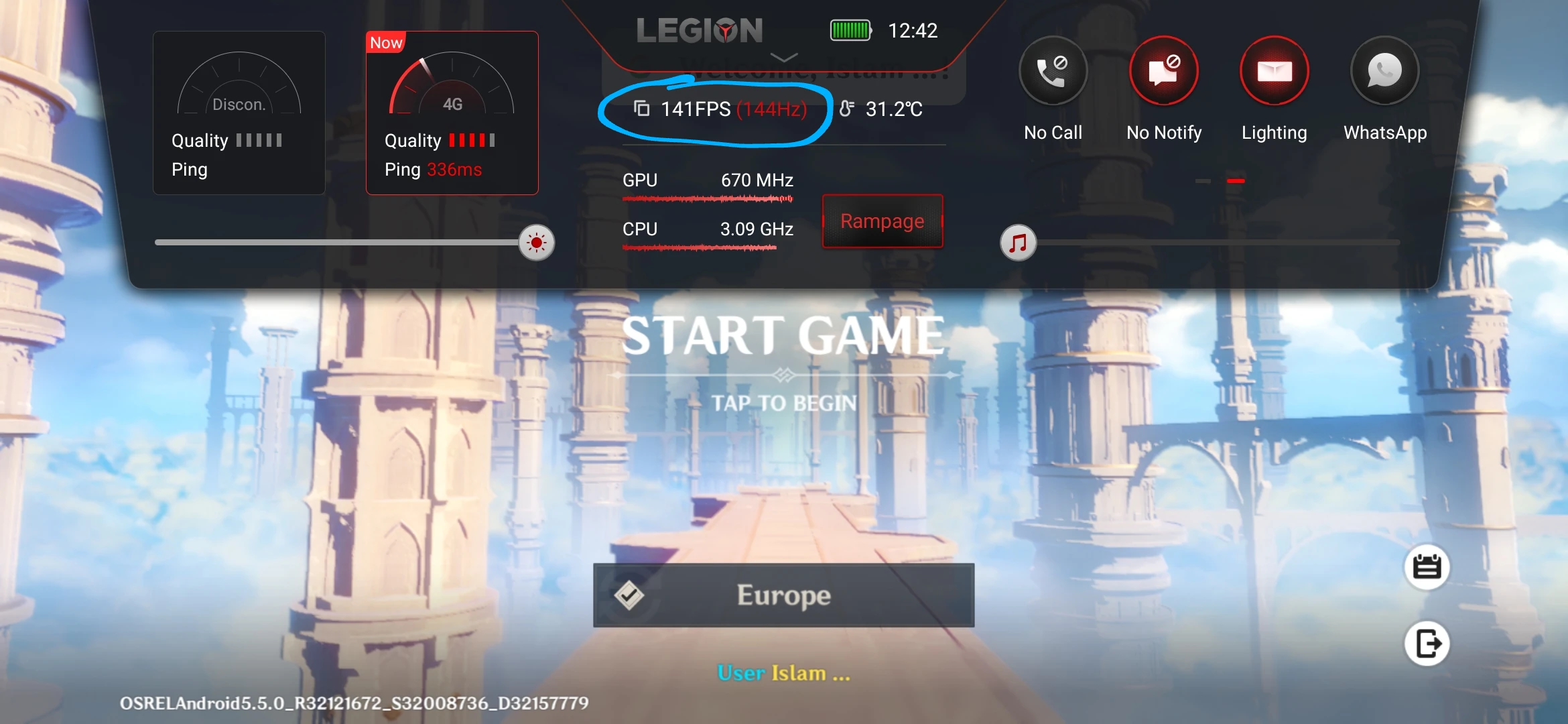 how?... Max:60 FPS Iam using:45 FPS My mobile:"No!... use this!"(141 FPS) Genshin Impact | HoYoLAB