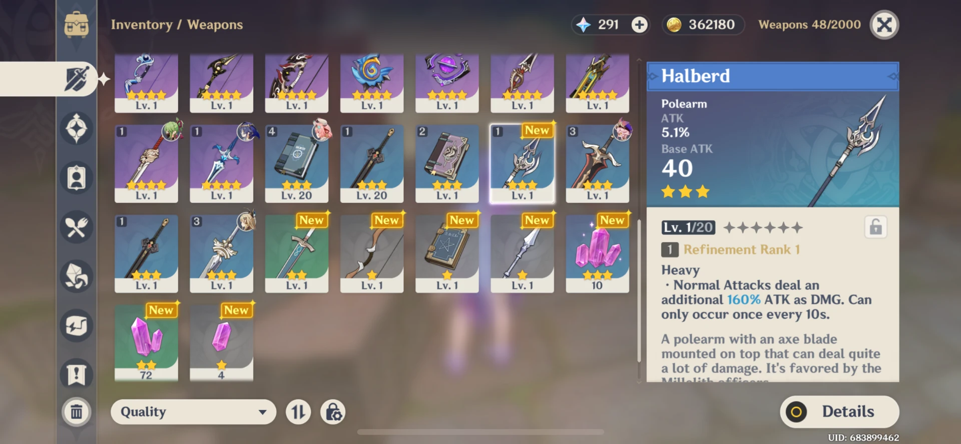 Update 2: I’ve got the second one and a halberd Genshin Impact | HoYoLAB