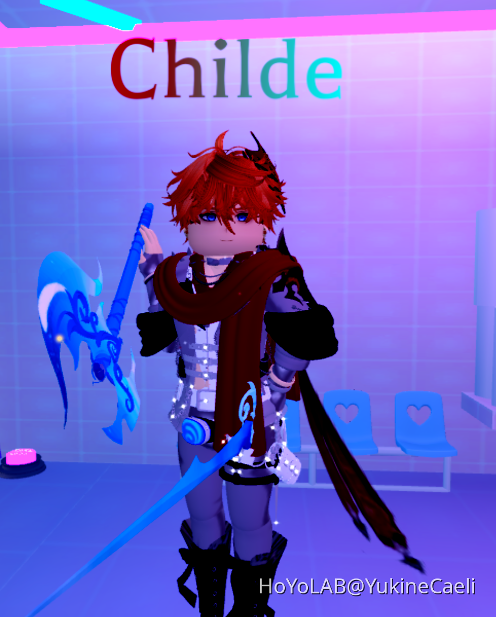 Pose in Royale high that looks similar to Tartaglia's "All Green and ...
