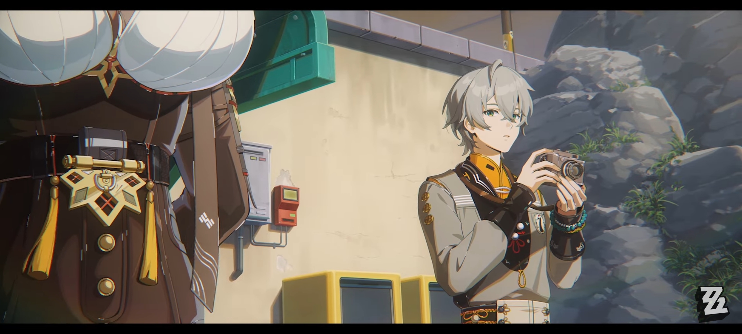 Your shoulder might be sore while carrying those two 🍈! Sensei! Let me ...