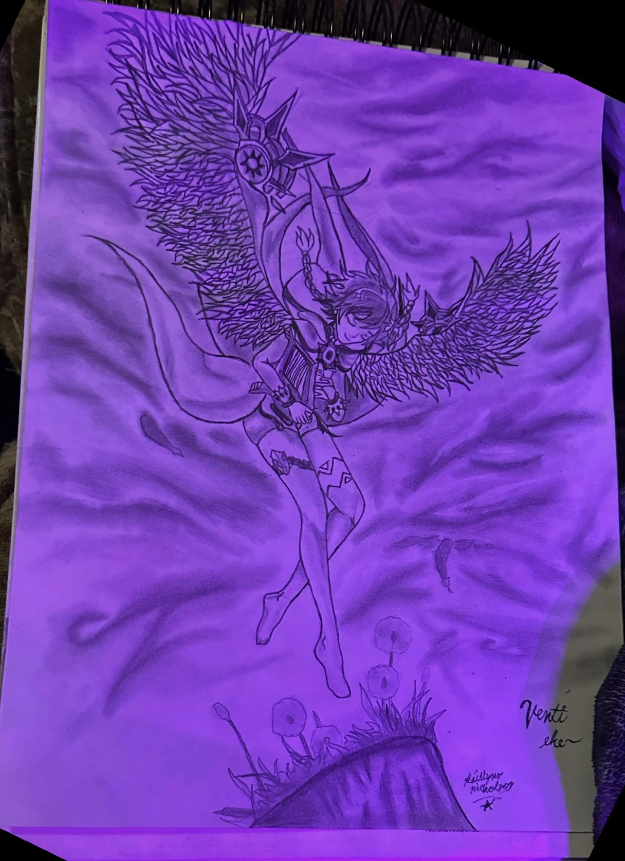 VENTI DRAWING! Genshin Impact | HoYoLAB