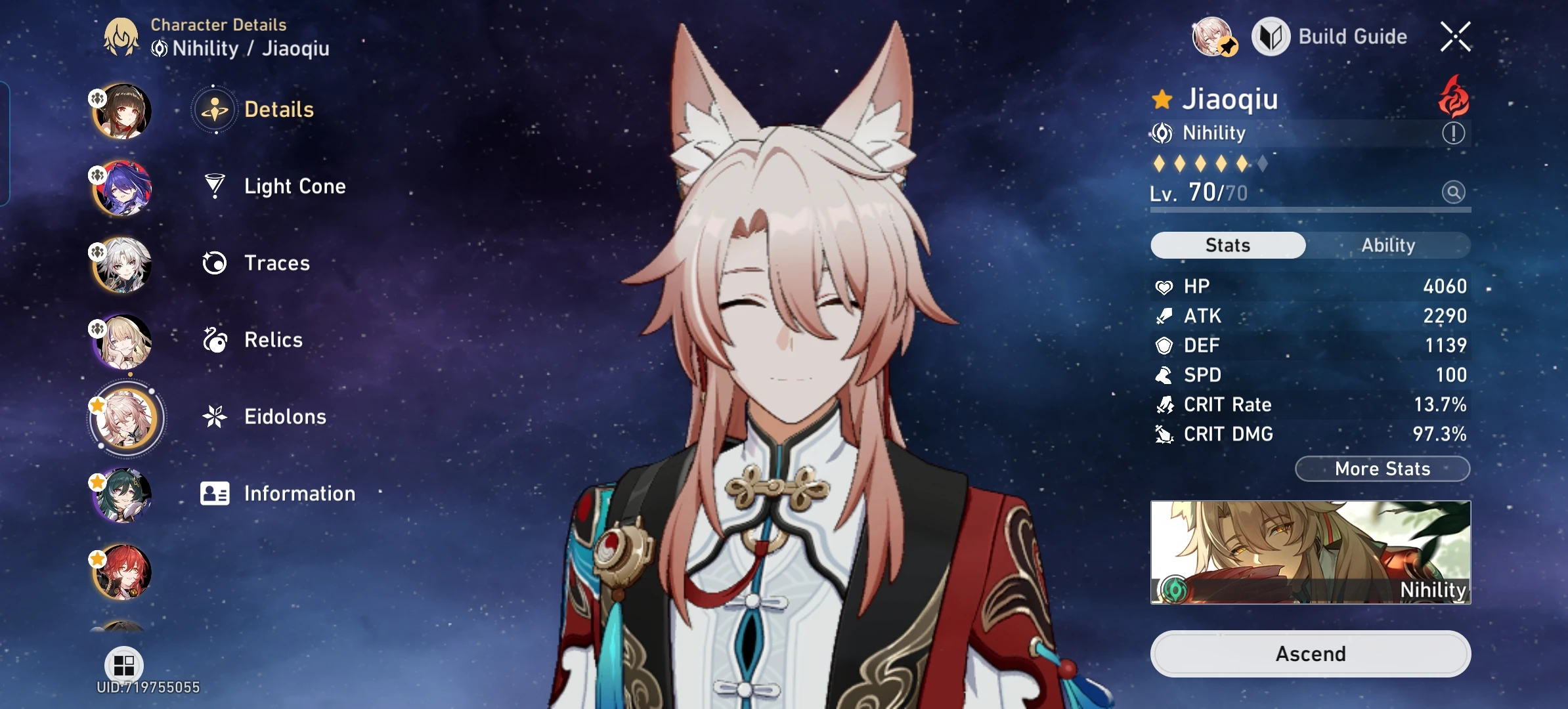 YALL FOXIAN POOKIE CAME HOME (im still building him) Honkai: Star Rail ...