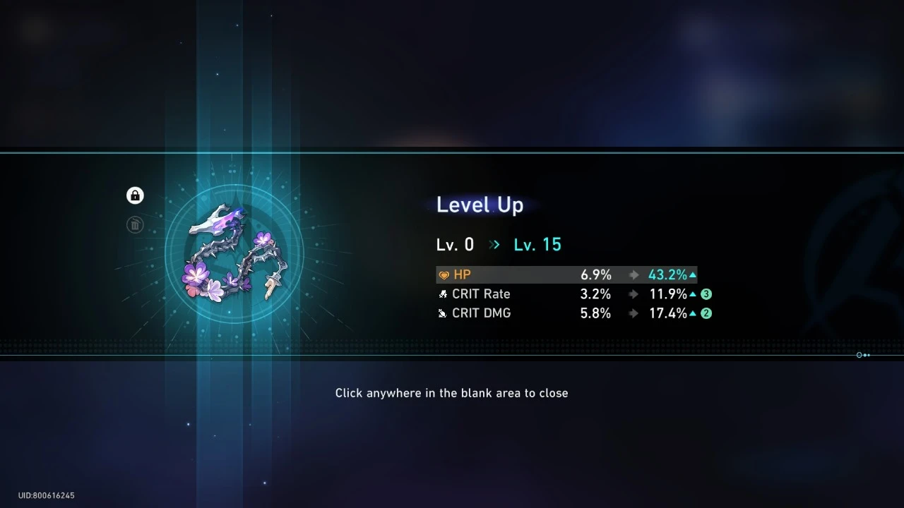 Literally just Crafted double crit new planar set for castorice and ...