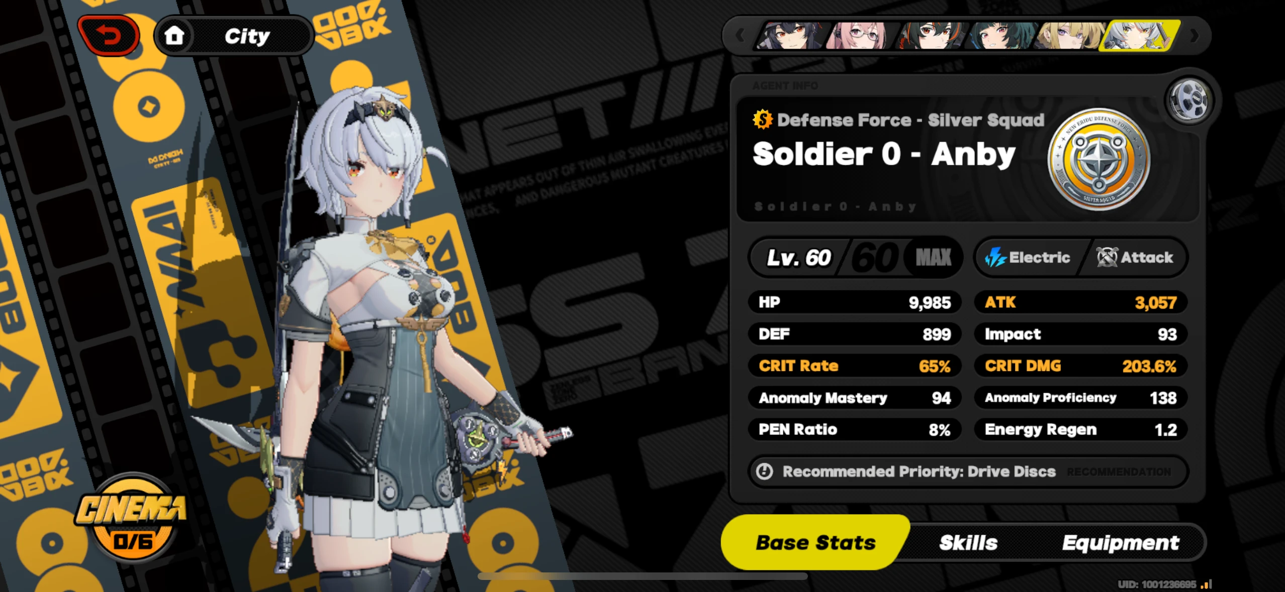 yellow anby build Zenless Zone Zero | HoYoLAB