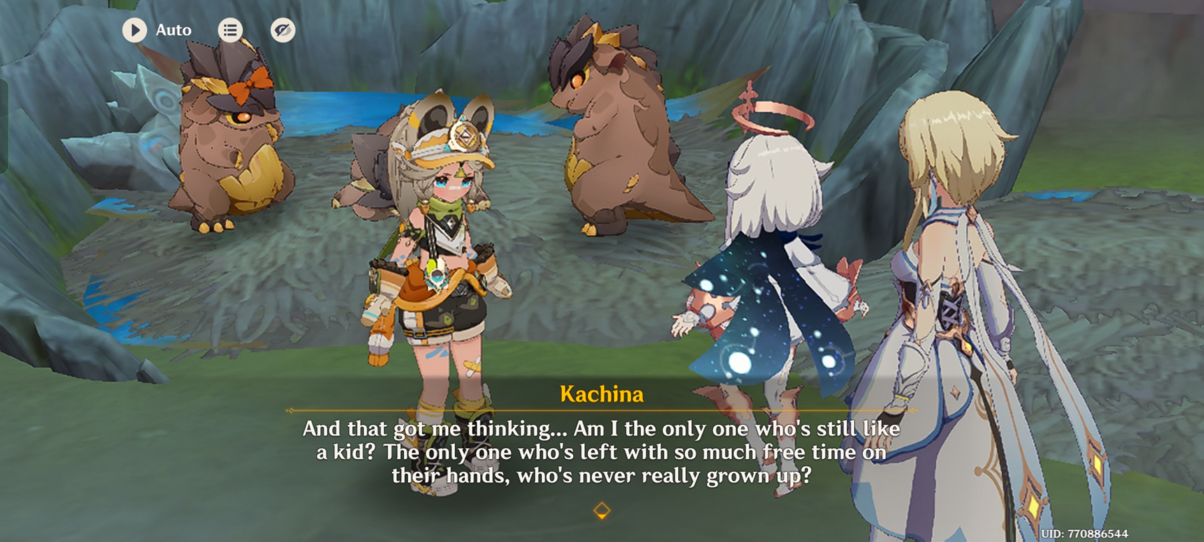 um, Kachina, you're a kid..... Genshin Impact | HoYoLAB