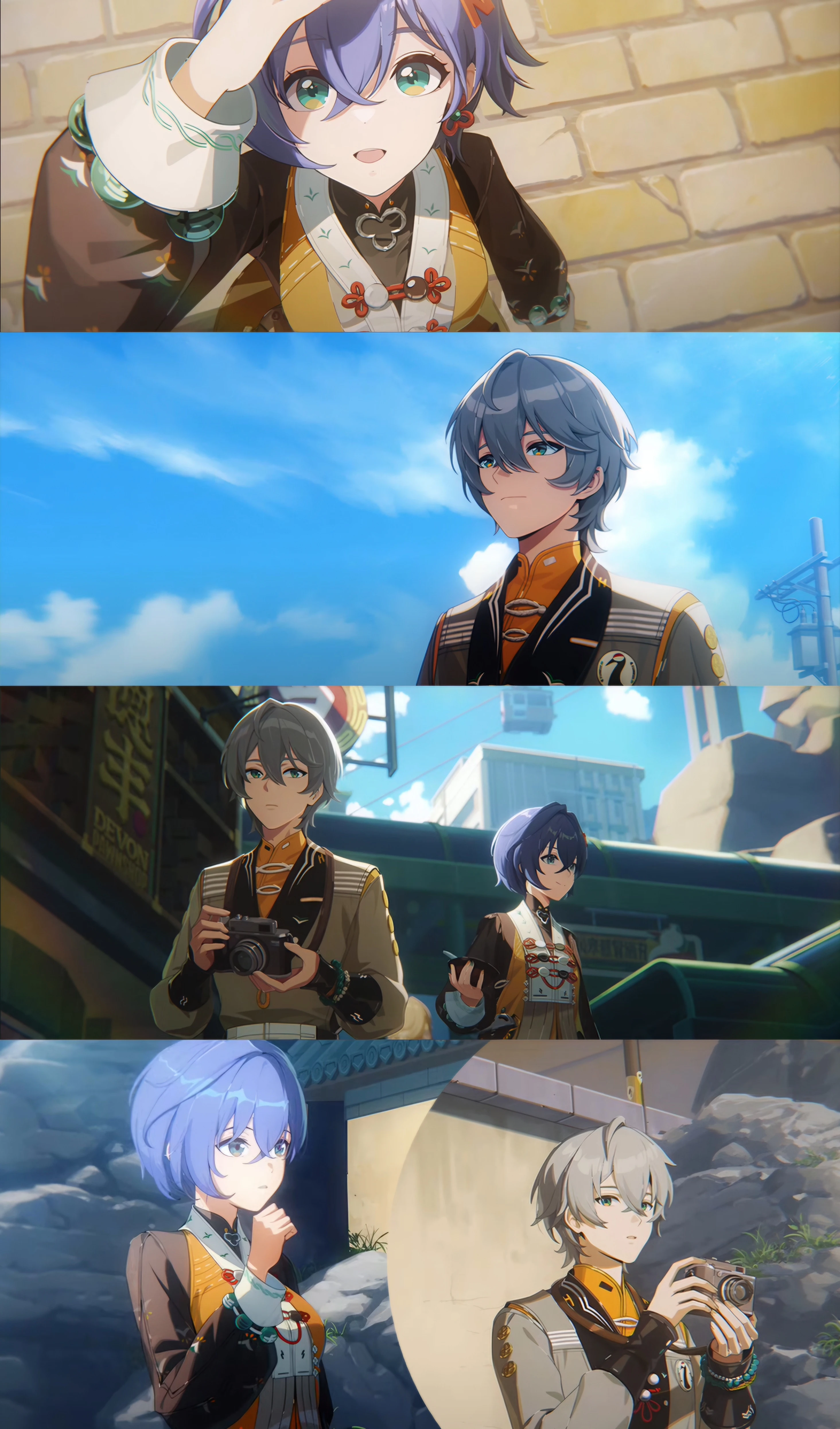 Wise & Belle New OutFit_OfficialArt!!! Zenless Zone Zero | HoYoLAB