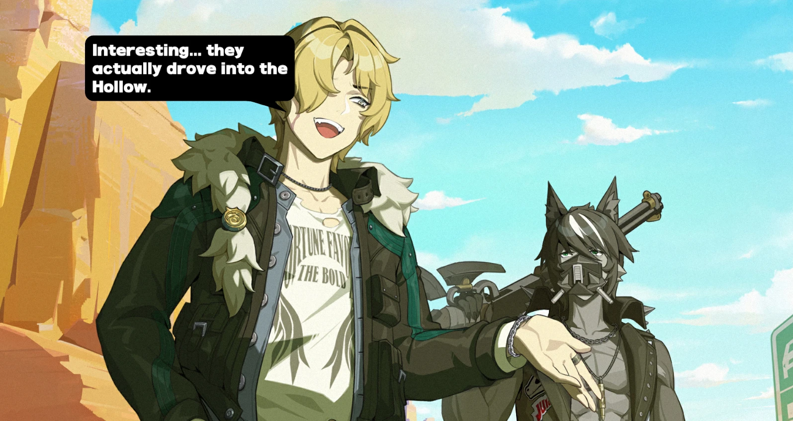 If I had a nickel for everytime a blond pretty boy and a rough and ...