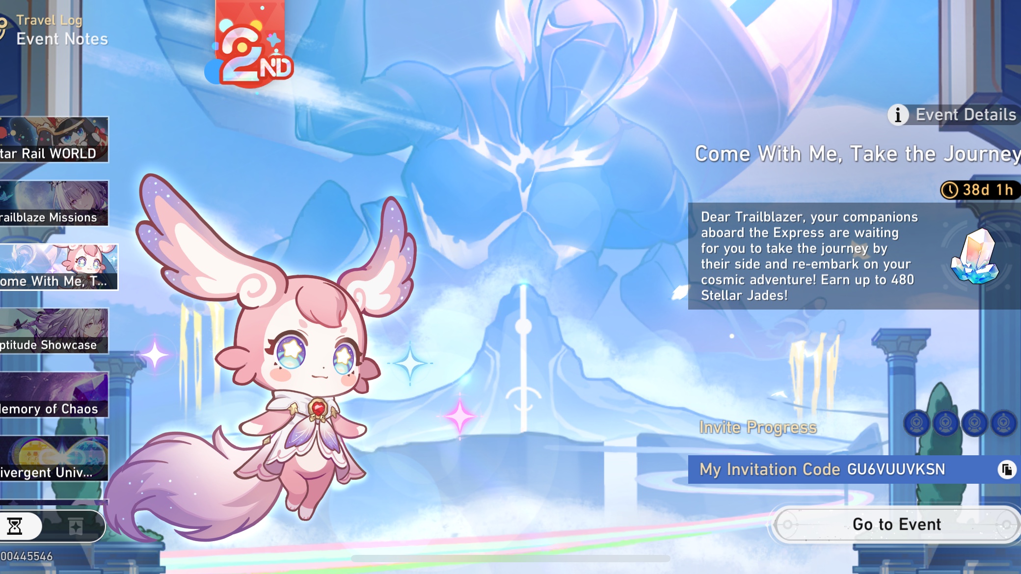 NEW REDEEM CODE FOR RETURNING TRAILBLAZERS Honkai: Star Rail | HoYoLAB