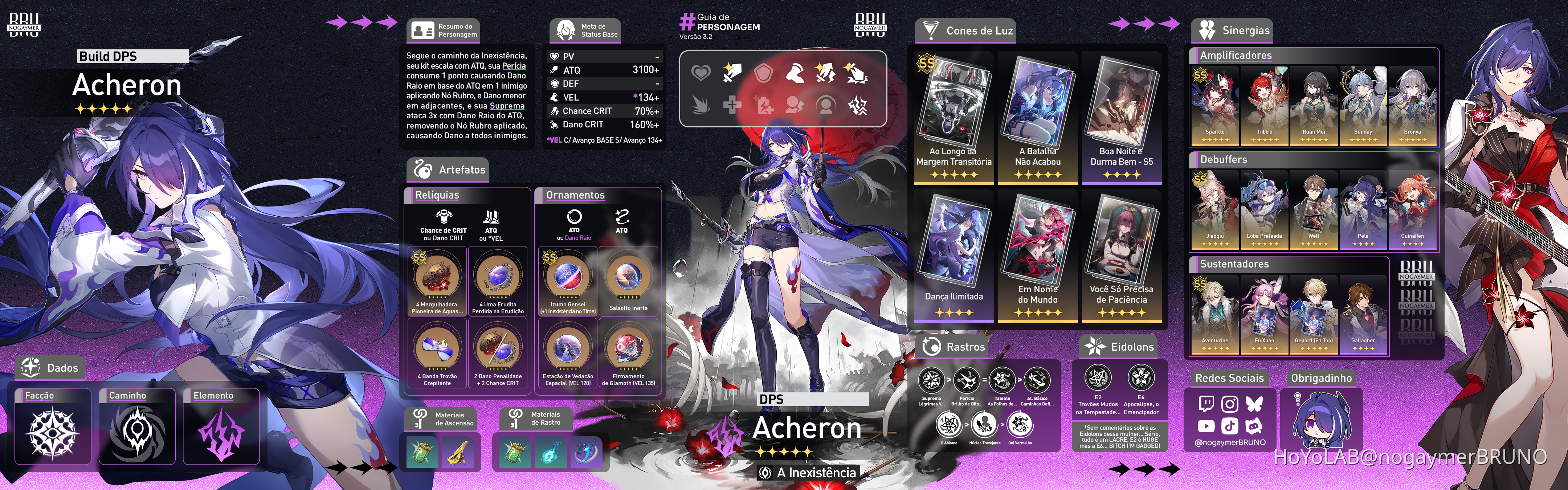 3.2 > ACHERON // Guia de Personagem | Build Honkai: Star Rail | HoYoLAB