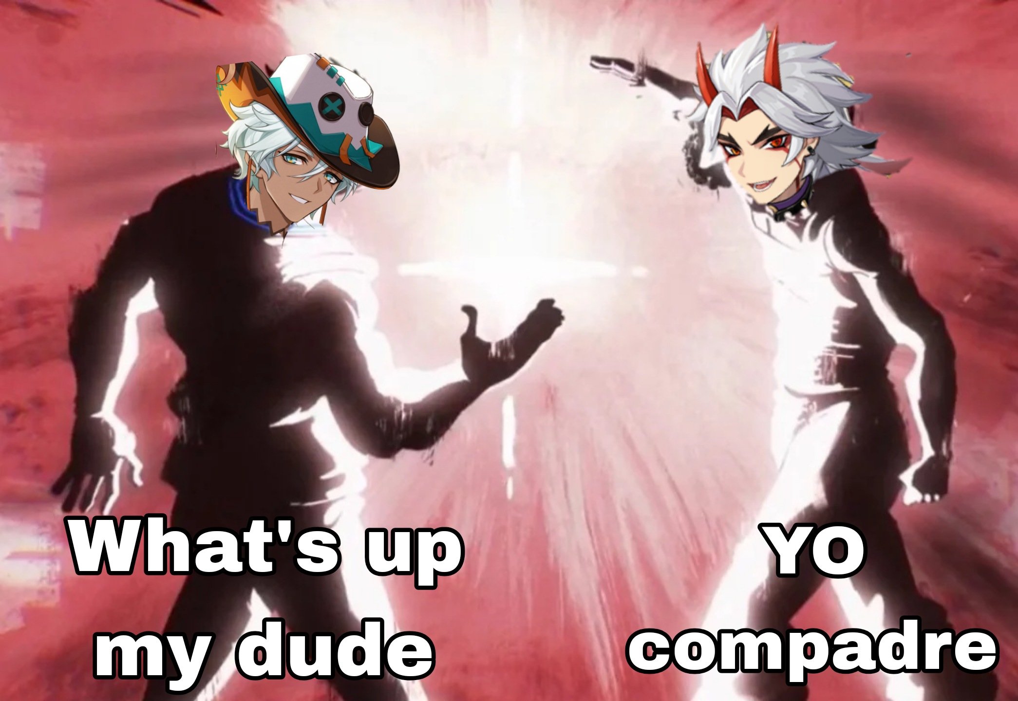 Hoyo please let them meet in a event and recreate this moment We need a ...