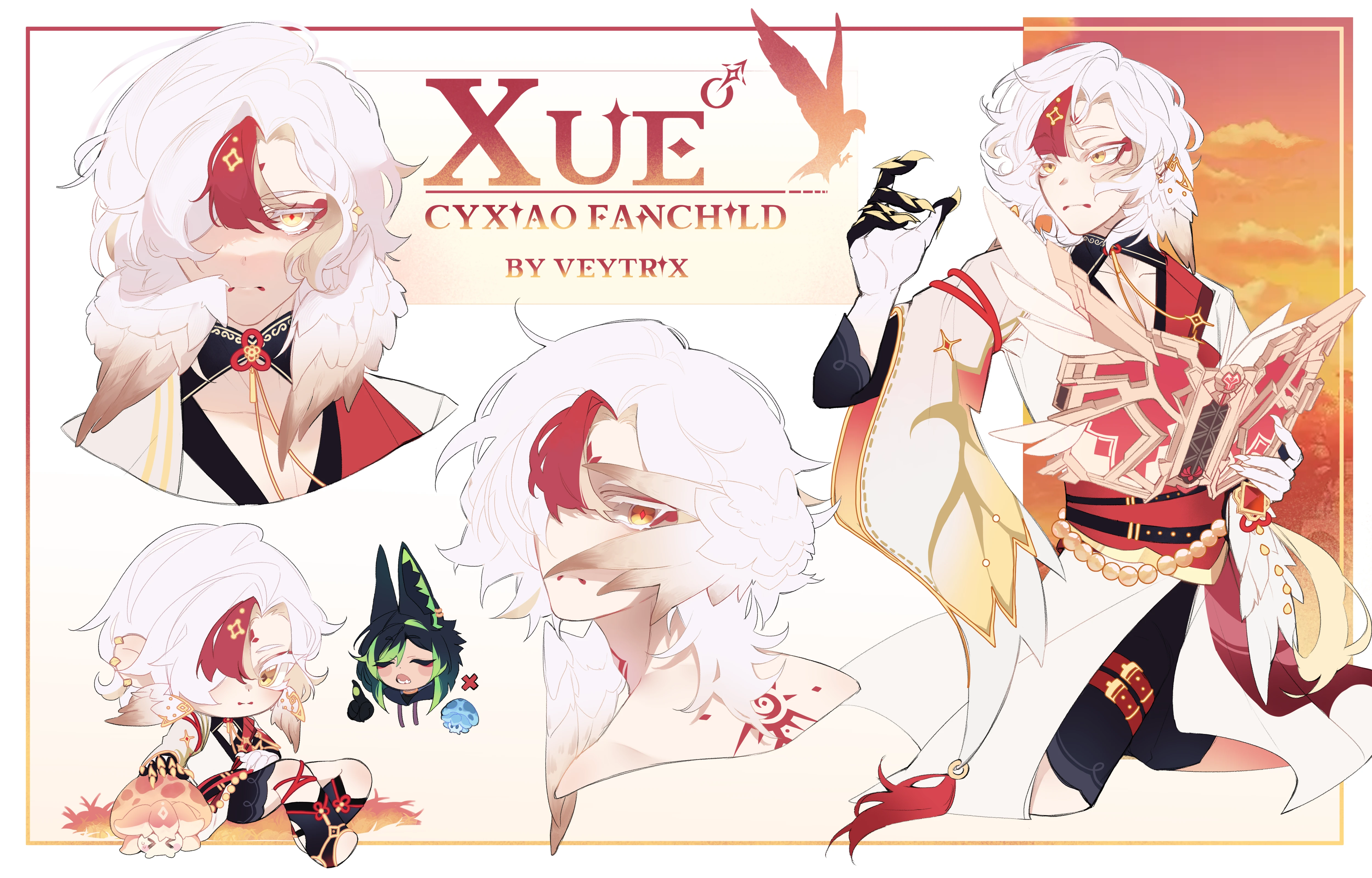 Xue [Cyno x Xiao FanChild] Genshin Impact | HoYoLAB