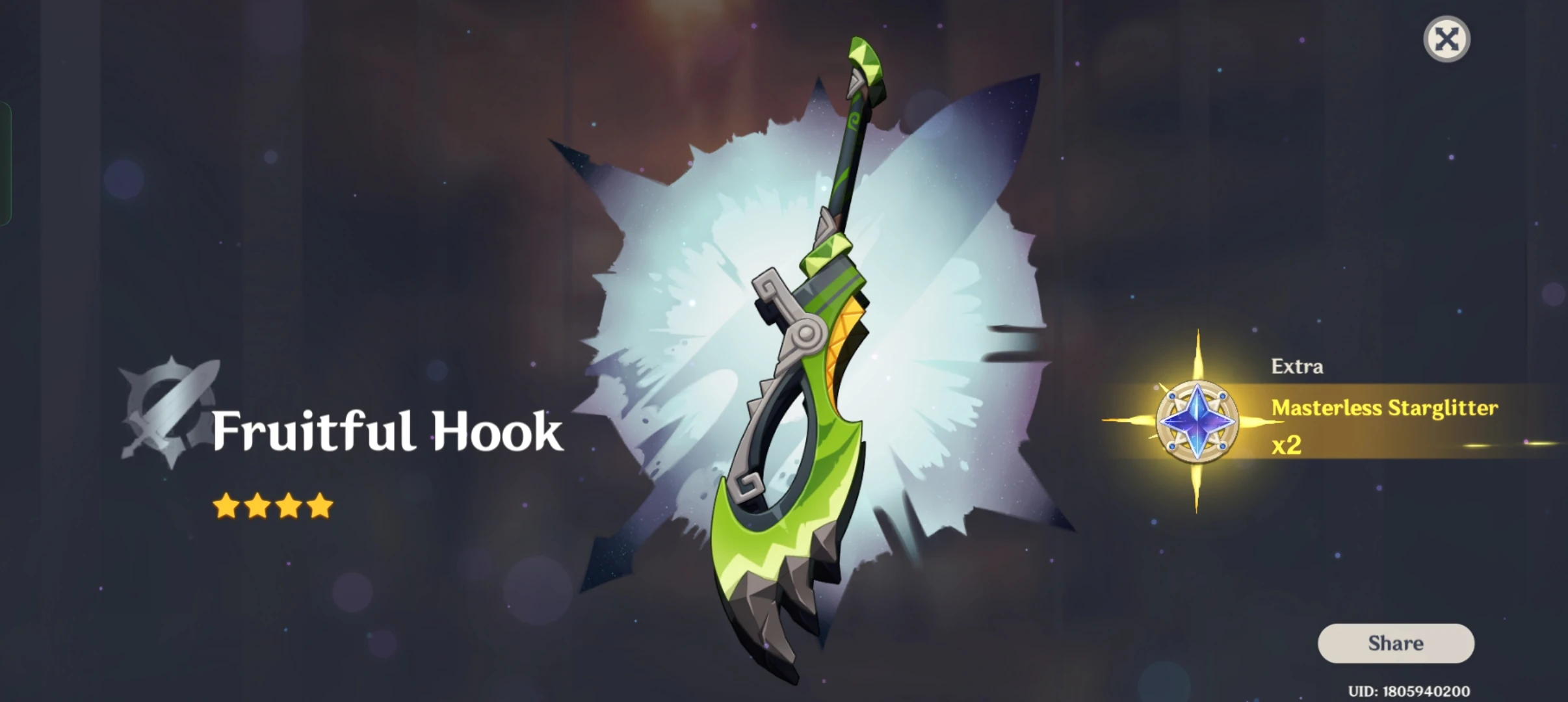 FINALLY GOT FRUITFUL HOOK Genshin Impact | HoYoLAB